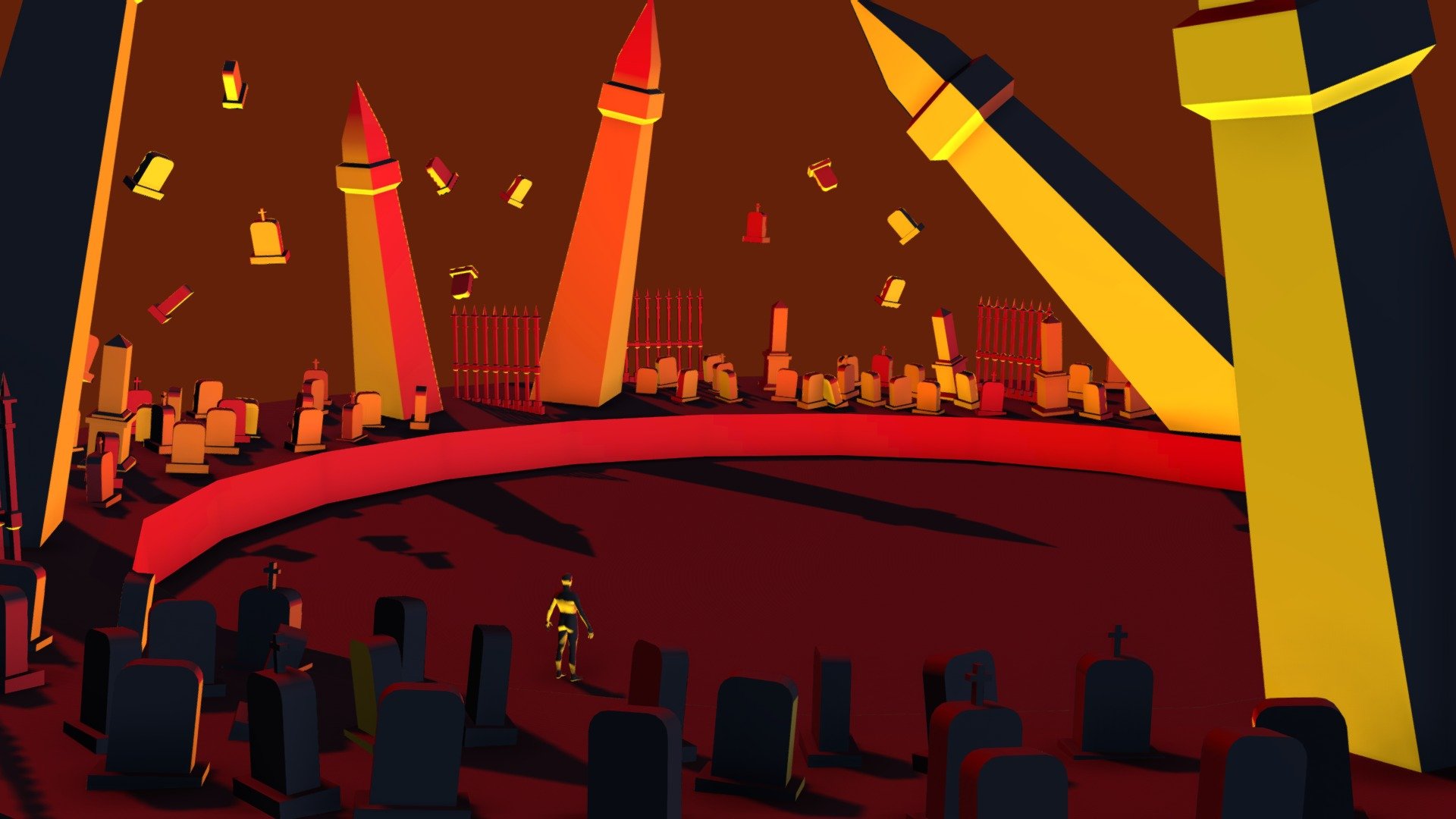 Boss_arena_Blockout - 3D model by romehaughton [b7a5b33] - Sketchfab