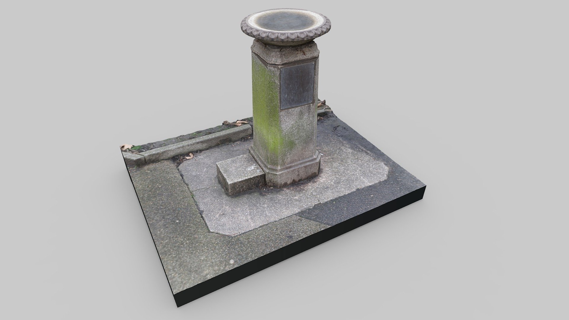 Drinking Fountain Queen Square Gardens - Download Free 3D model by ...