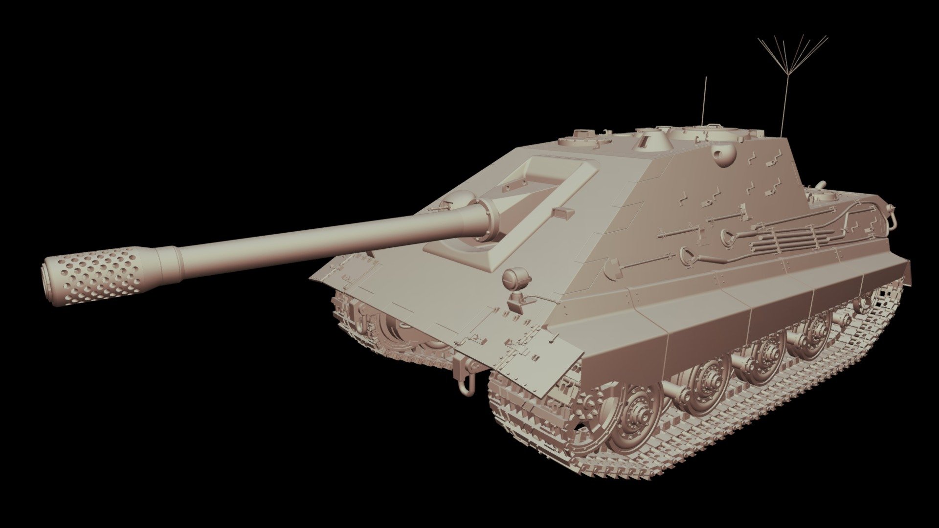 Tankdestroyer 75 - 3D model by Austrian 3D Art (@TigerclawAUT) [b7a9245 ...