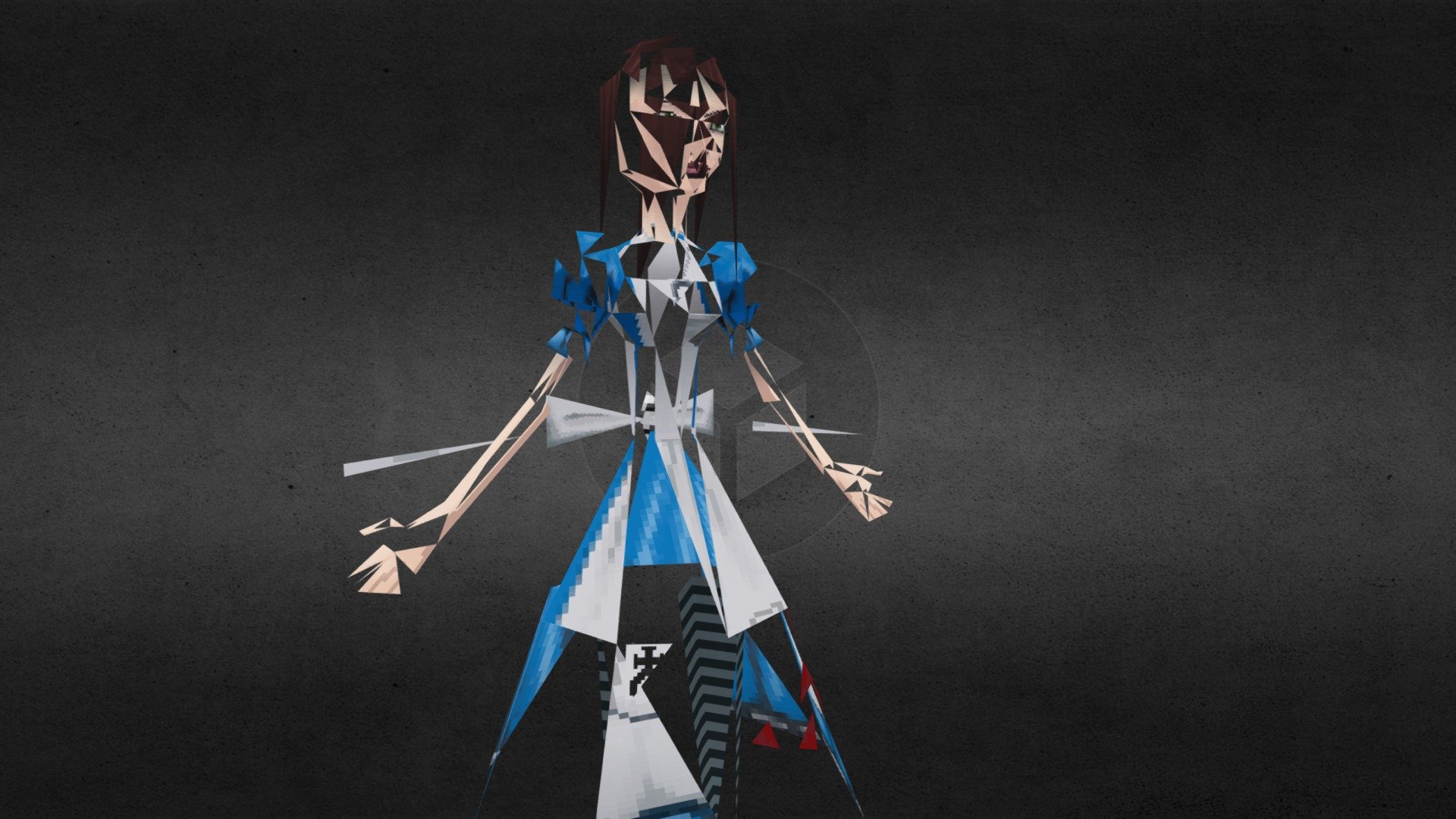 Alice Mesh - 3D model by Alan Mitchell (@AlanMitchell) [b7abbd5 ...