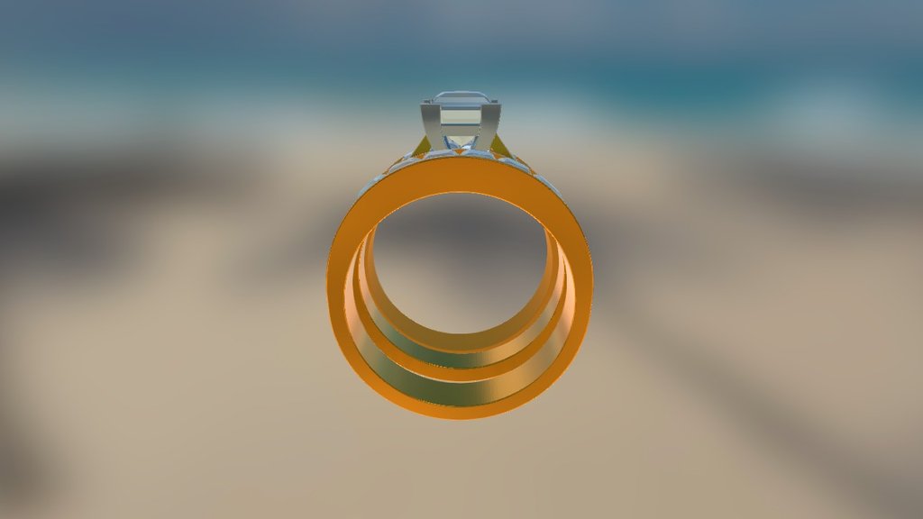 three rings - 3D model by steviej [b7ac269] - Sketchfab