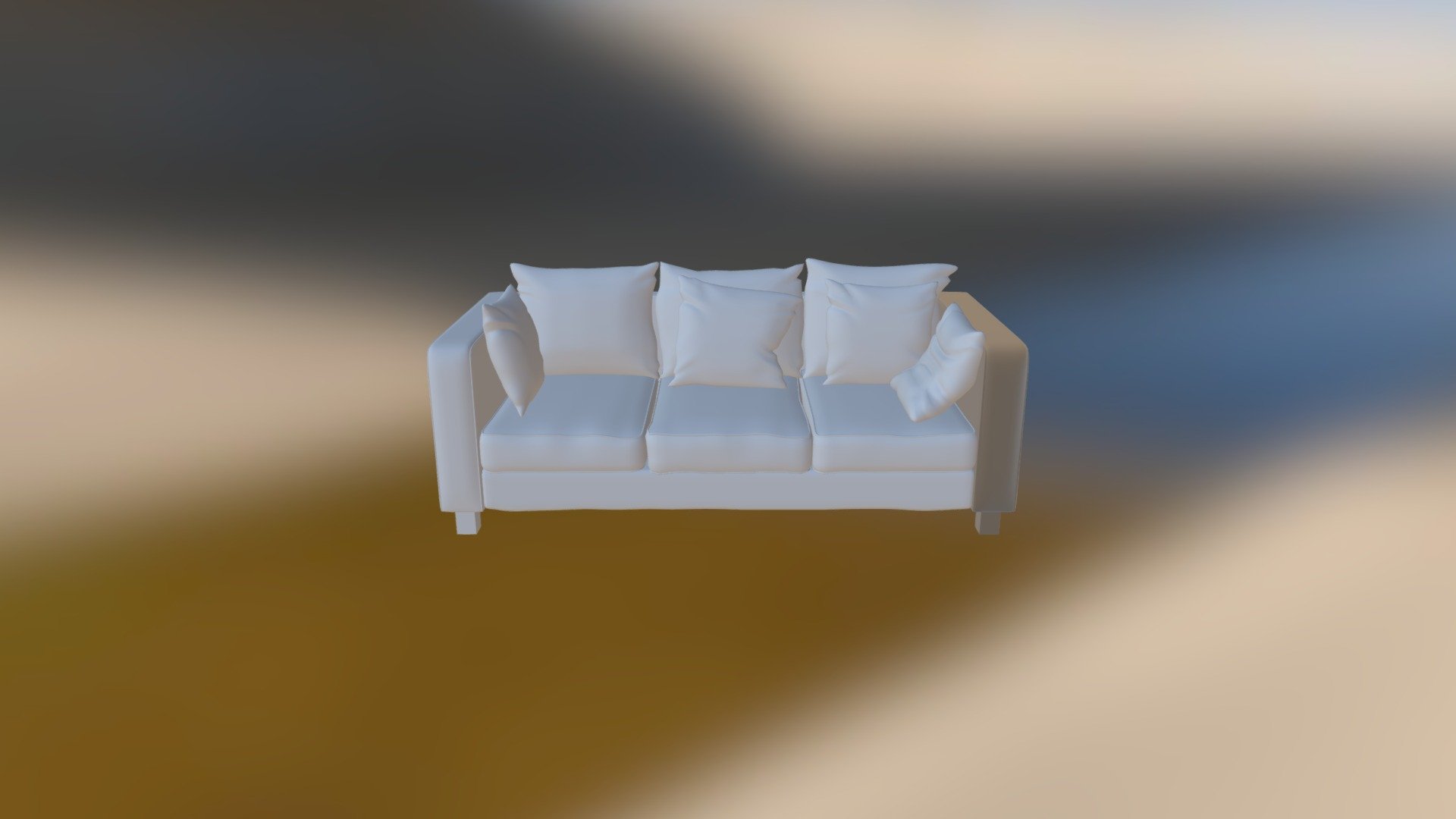 SOFA - 3D model by Cristian Torres (@arq.torres.r) [b7ae24e] - Sketchfab