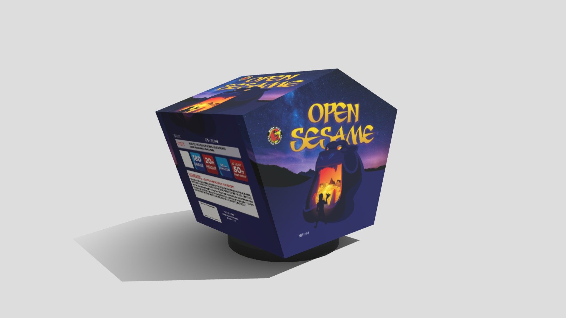 Open Sesame - Download Free 3D model by TwinFireworks [b7af884] - Sketchfab