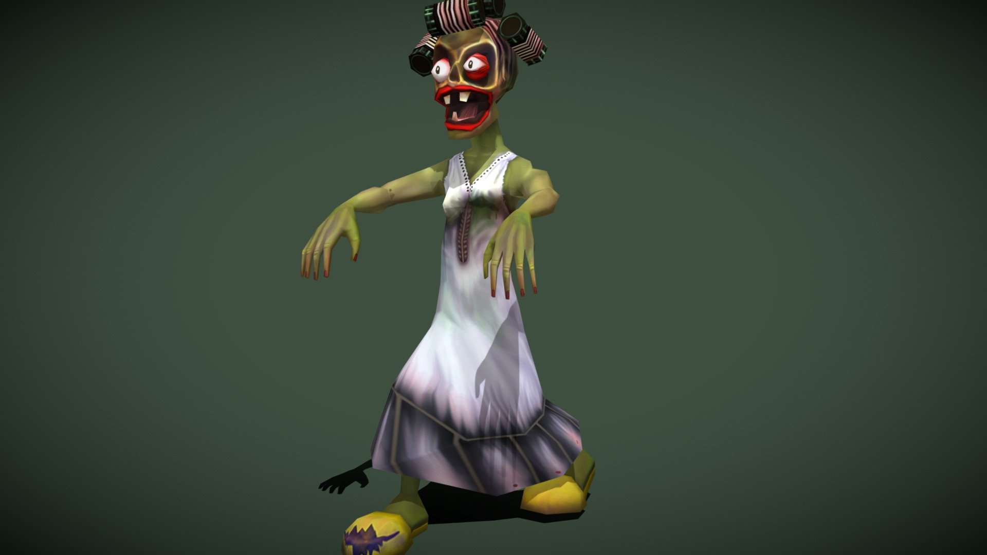 3DRT - Toonworld zombies - mother - 01 - 3D model by 3DRT.com [b7afb38 ...