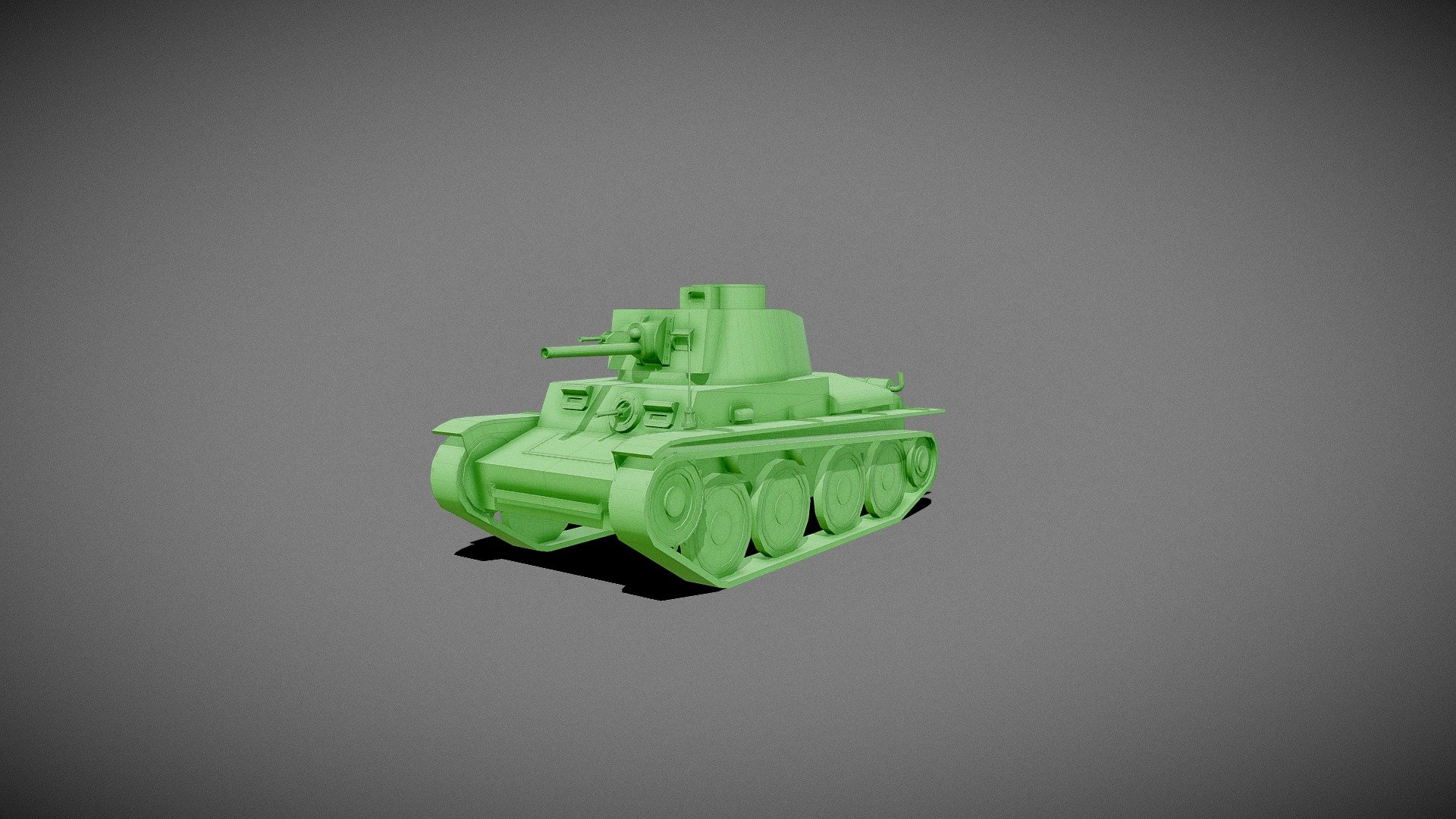Panzer 38t Tank Base Mesh - Buy Royalty Free 3D model by TankStorm ...
