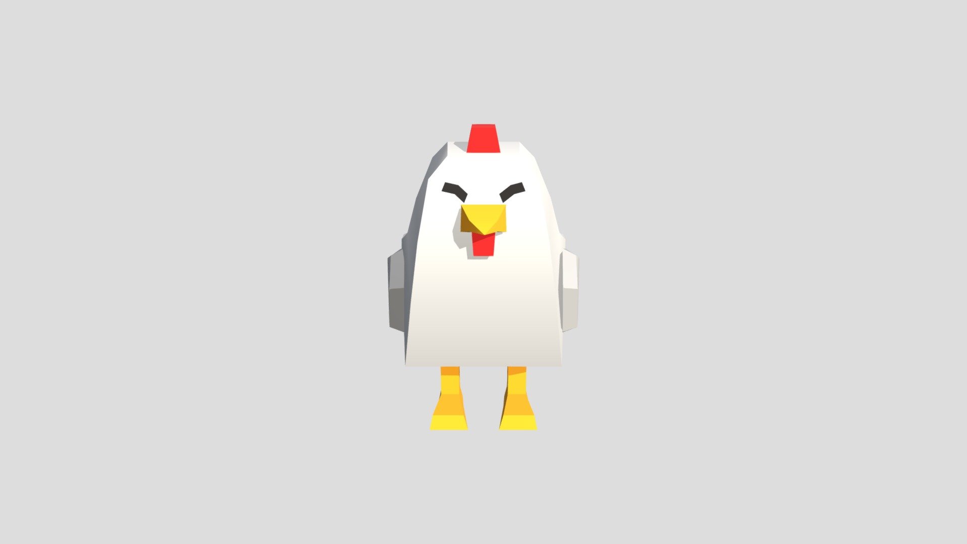 Toon Chicken - 3D model by memark [b7b049d] - Sketchfab