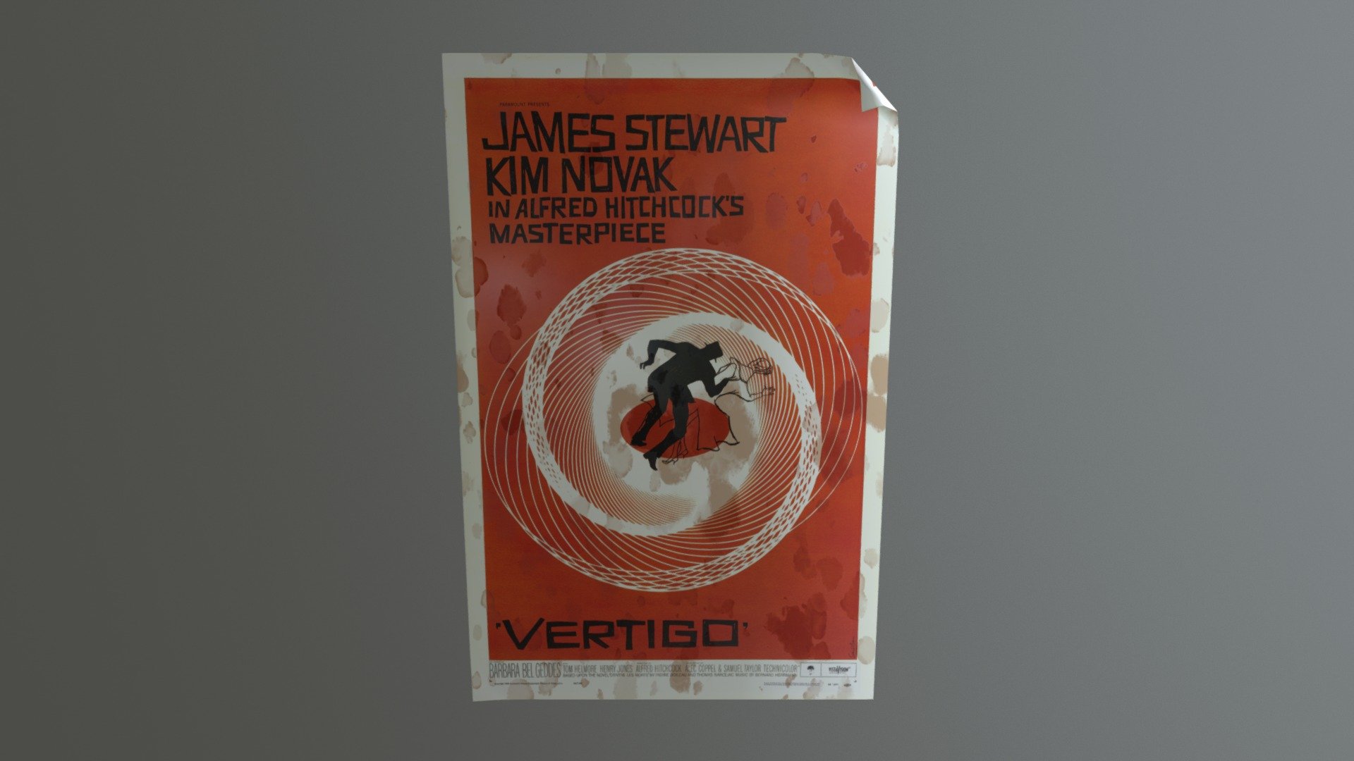 old poster - 3D model by Daniel_litt [b7b1eb4] - Sketchfab