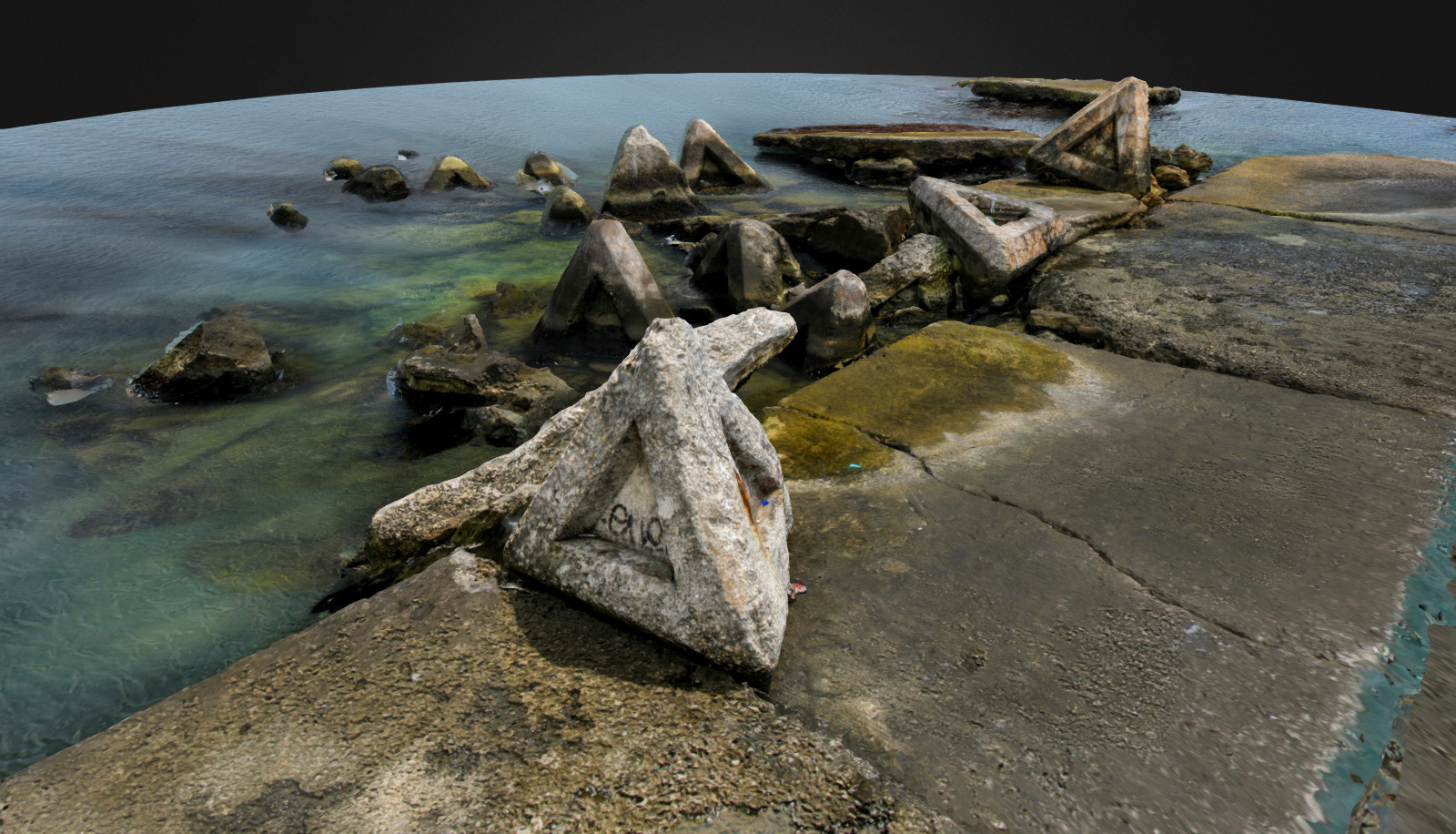 Sea landscape - 3D model by SenYul [b7b1f32] - Sketchfab