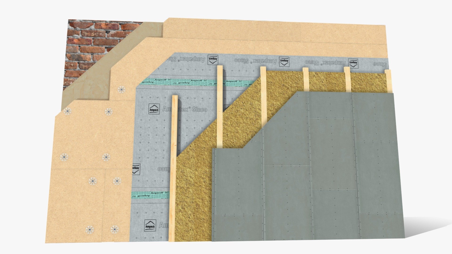 Wall Insulation Icon - 3D model by Back to Earth LTD (@BacktoEarth ...