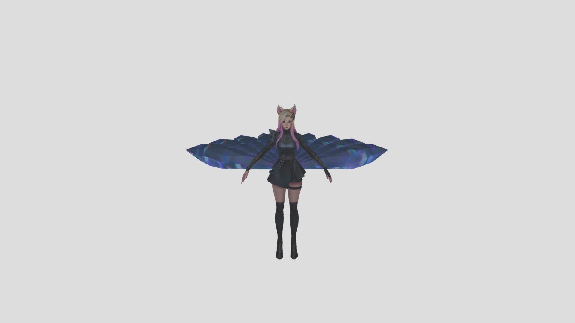 KDA Ahri - The Baddest - Download Free 3D model by SamiAngelAnimations ...