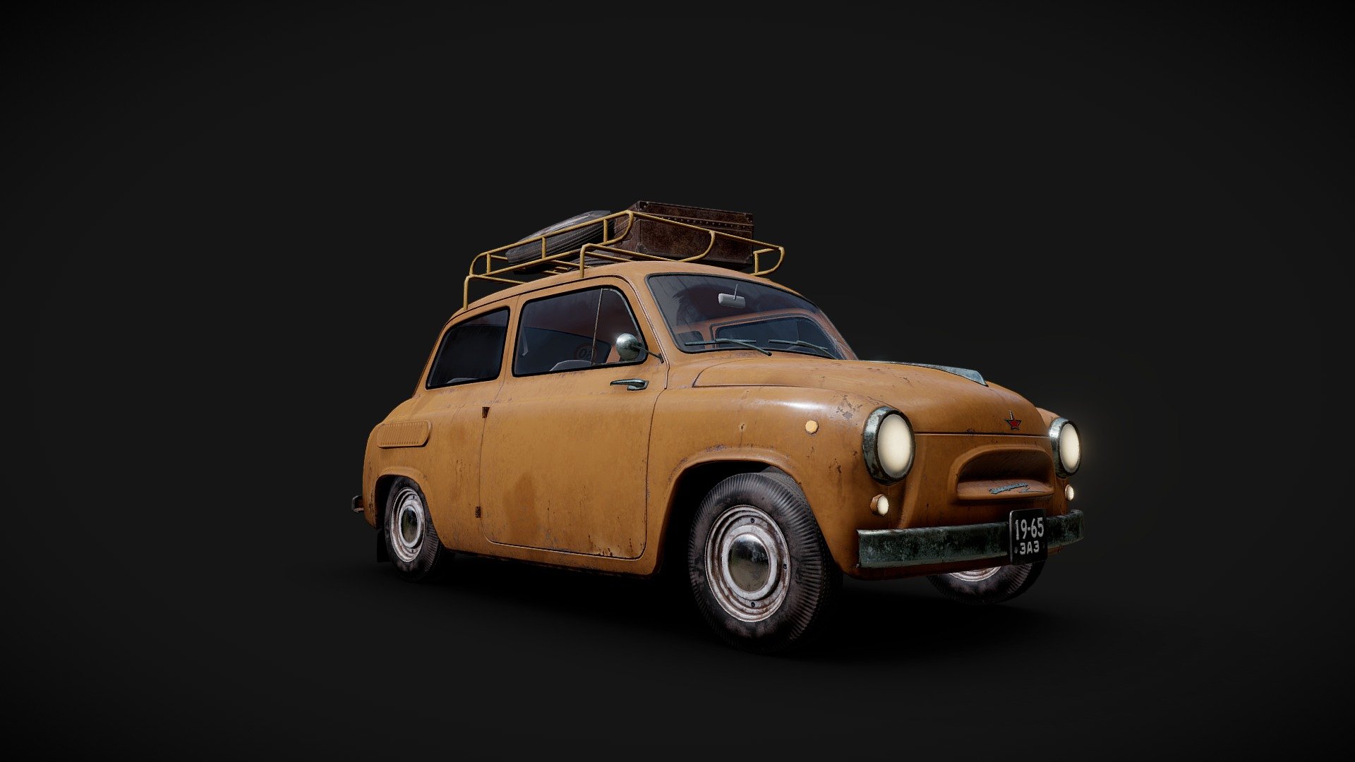 Car Scene - Download Free 3D model by toivo [b7b32ea] - Sketchfab