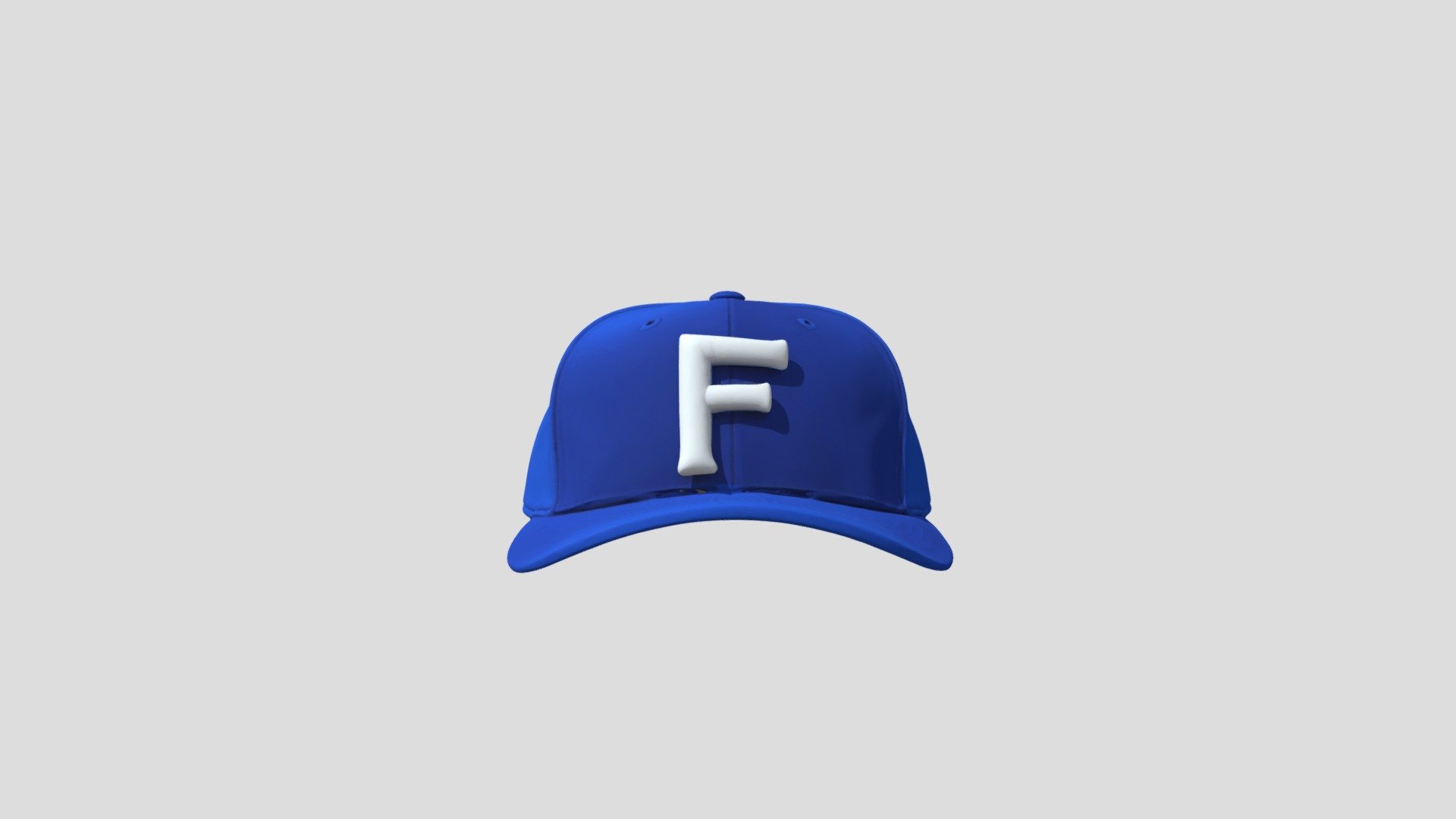 blue cap with F - Download Free 3D model by Foorleague2City [b7b3410 ...