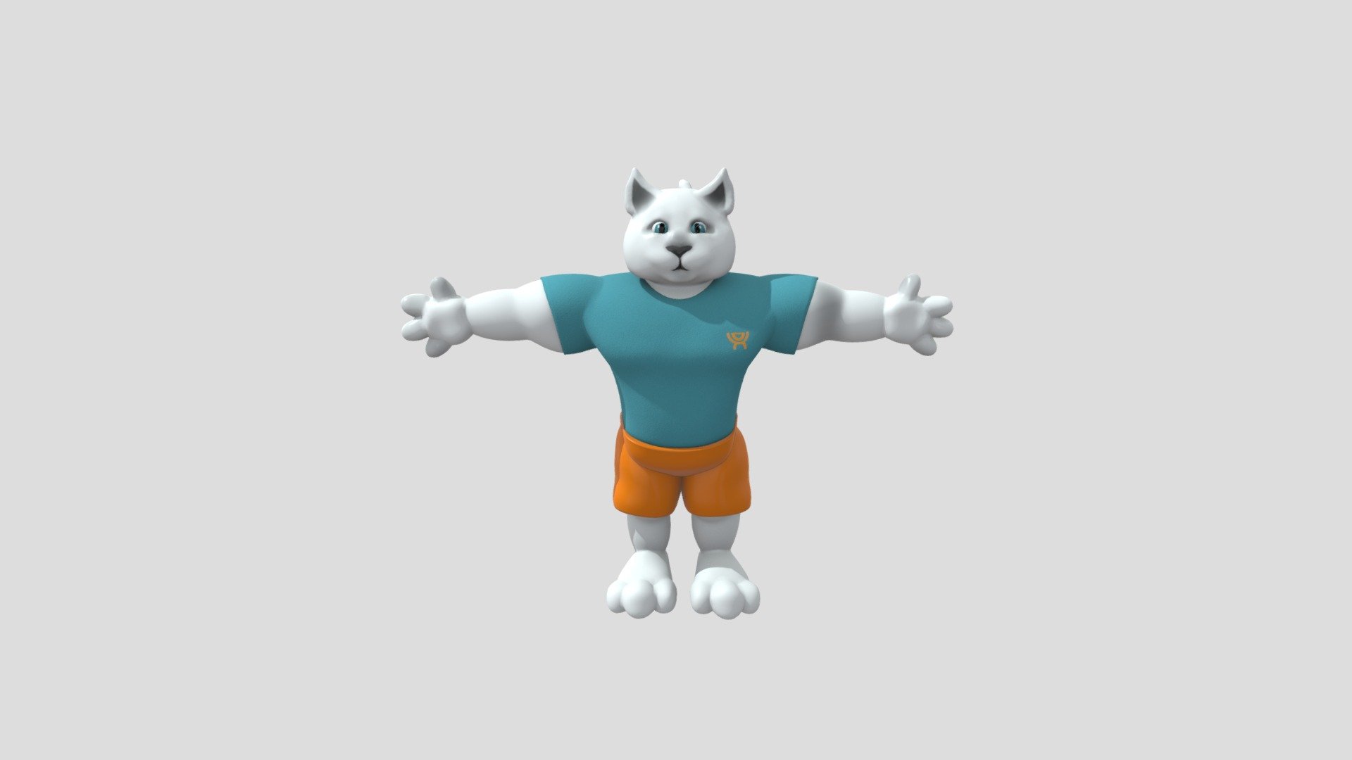 DDX mascot model - 3D model by OderovaDesigner [b7b3b5c] - Sketchfab