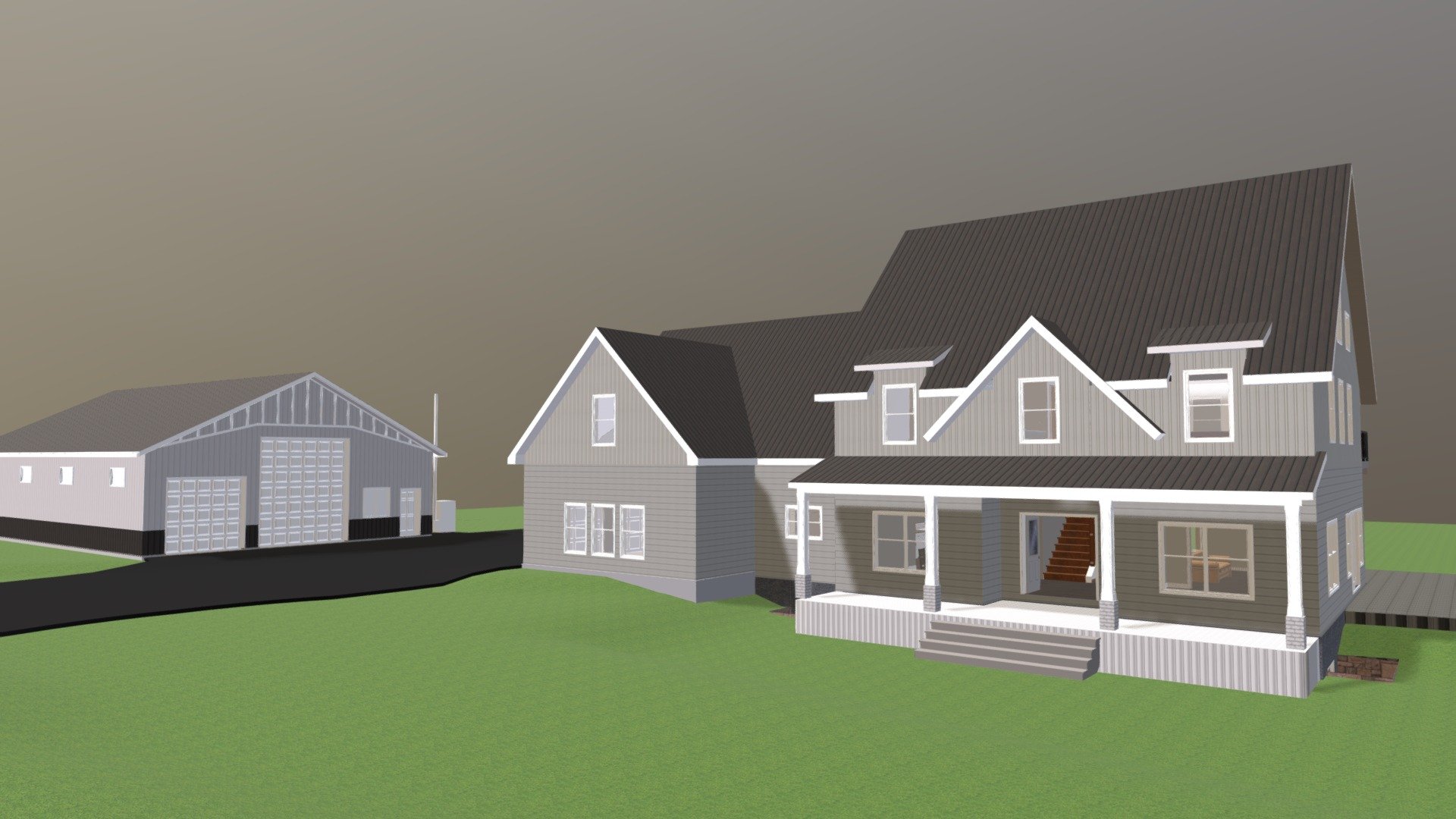 Chris & Brenda Kelly-Grading - 3D model by Virtual Architec LLC ...