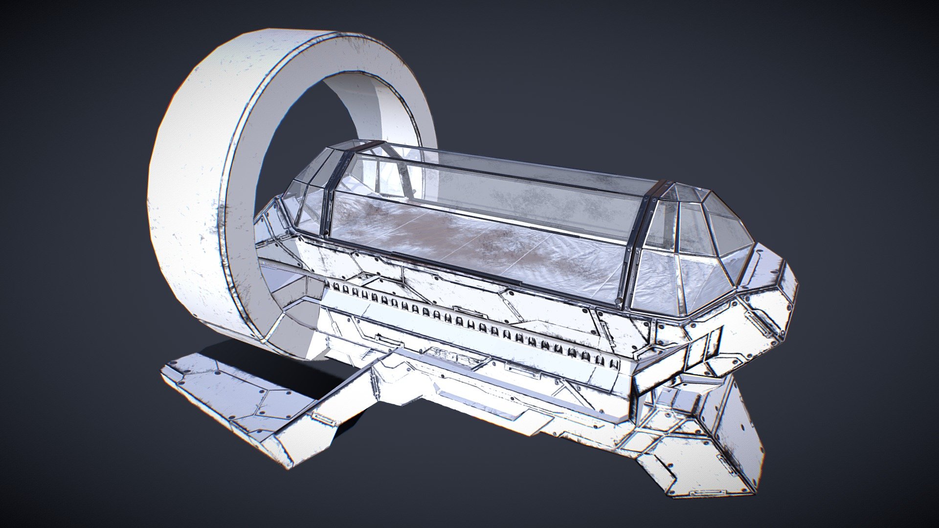 Sci Fi Medic Bot - 3D model by djkorg [b7b644e] - Sketchfab