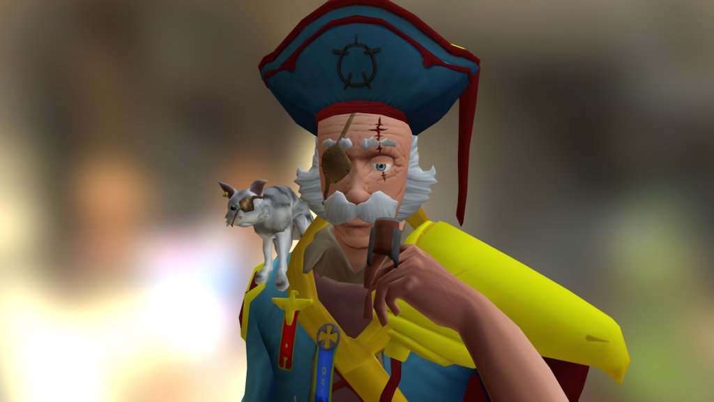 Yurski - The Sky Captain - 3D model by zasfarr [b7b734d] - Sketchfab