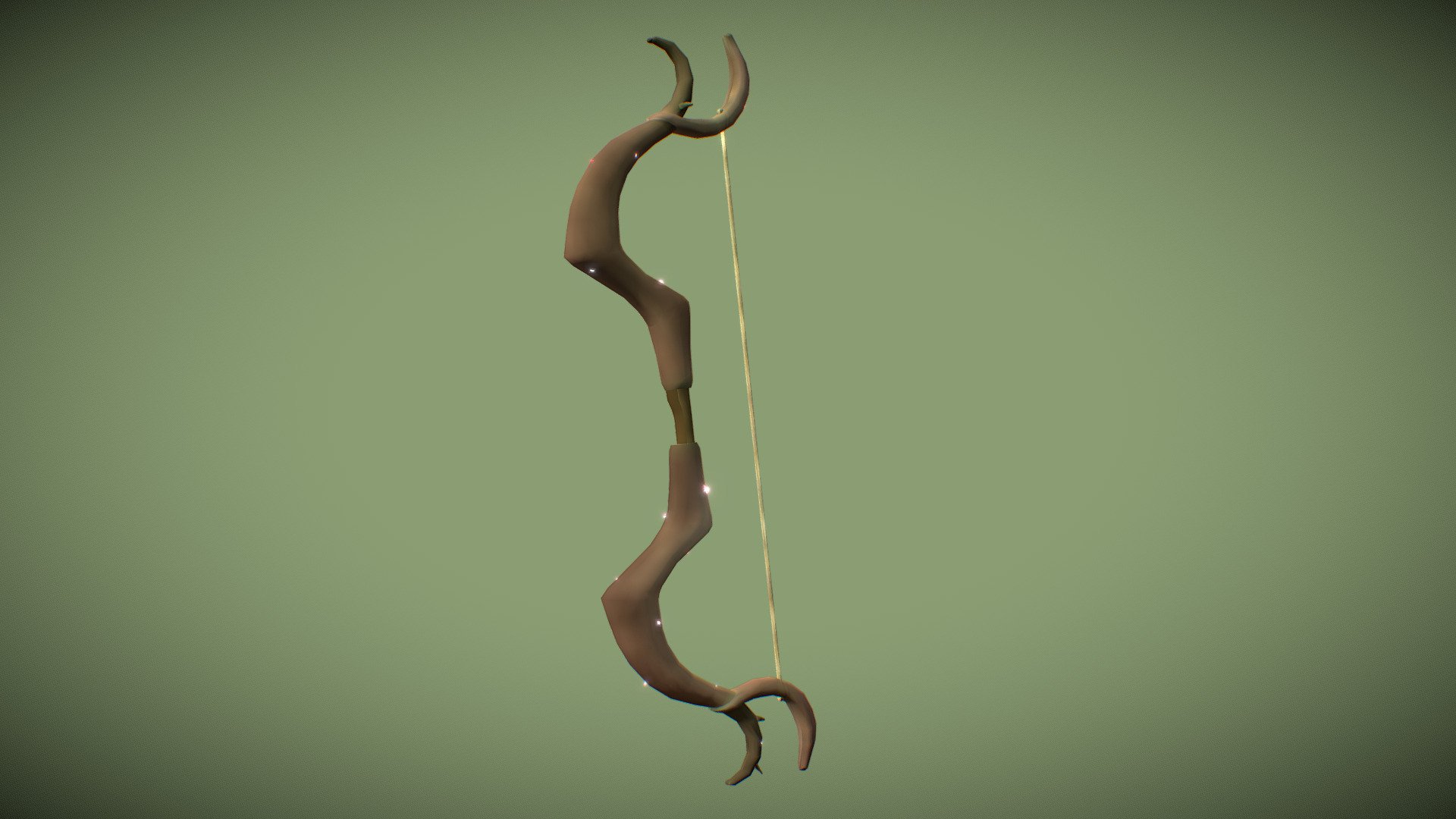 Athrad Bow - PBR - 3D model by AllieNeyge (@Allie.Neyge) [b7b86f3 ...