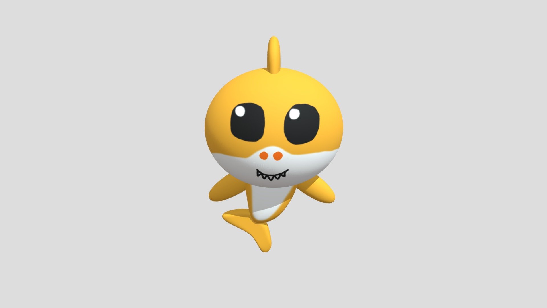 Chibi Baby Shark - Download Free 3D model by Contryballmanuel [b7bacec ...