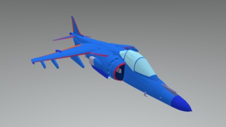 Realistic Harrier - 3D model by MarineOnTheCeiling [b7bbfa4] - Sketchfab