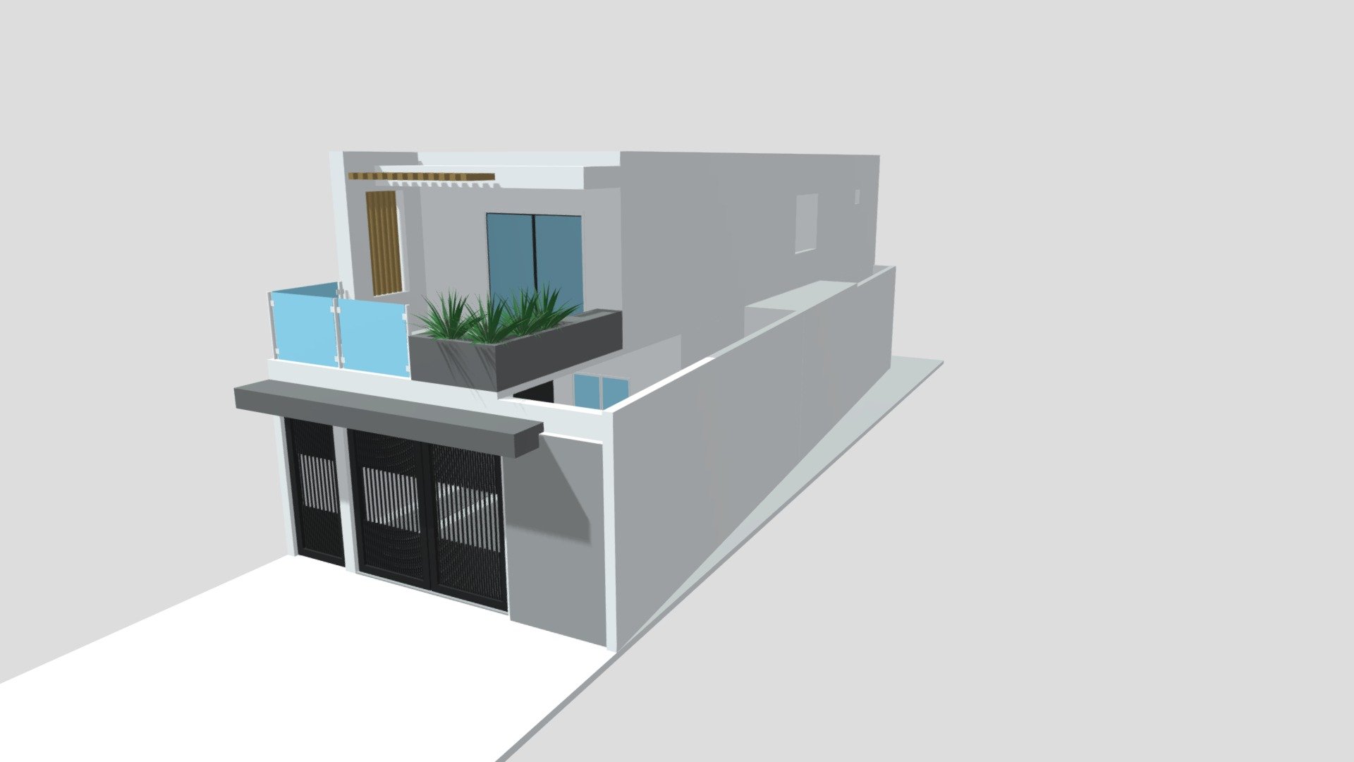 3d fachada 2 - 3D model by stacyrub09 [b7bd68c] - Sketchfab