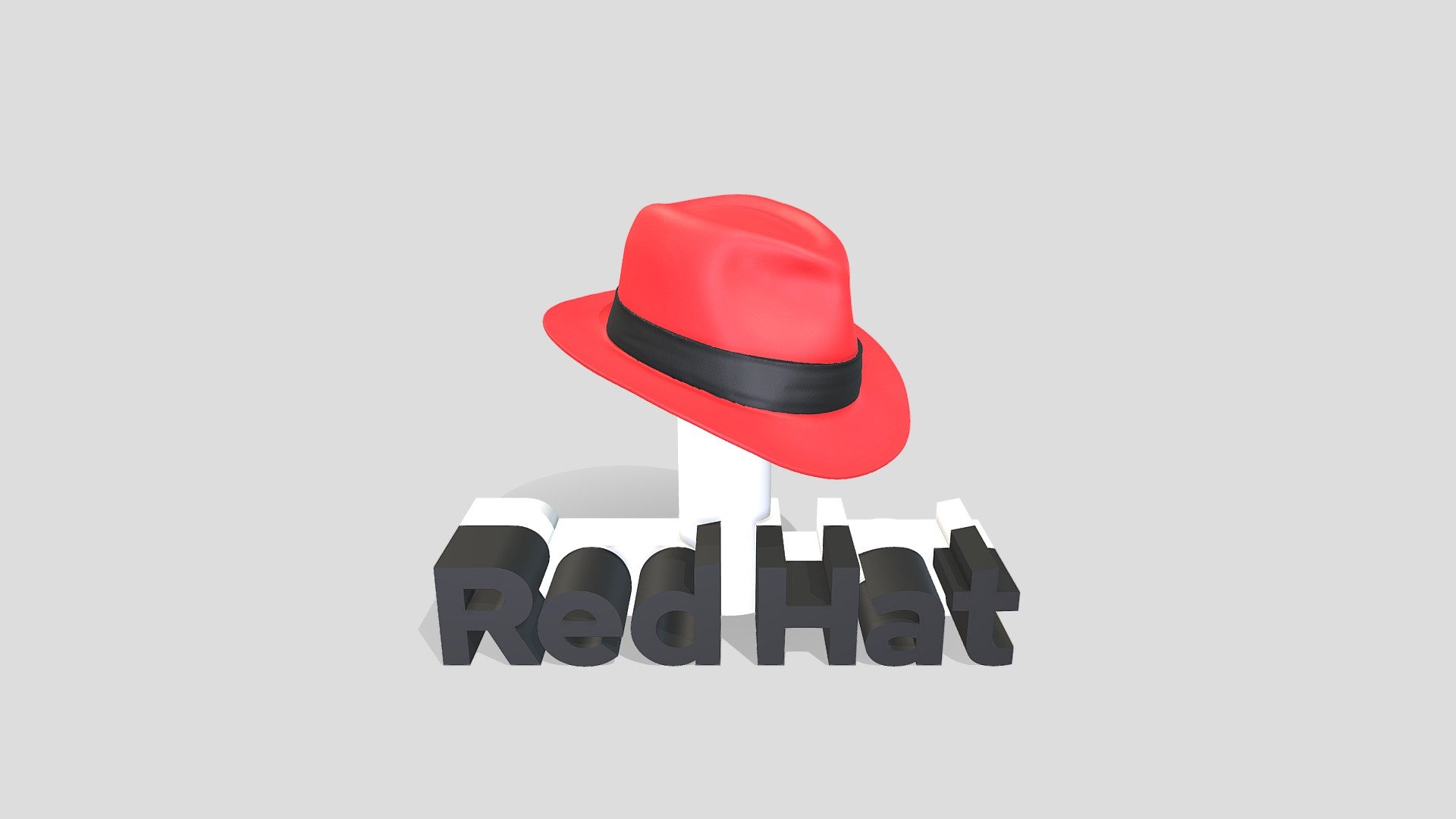 red hat 3 - 3D model by 3D Creative (@3d.creative) [b7bf57f] - Sketchfab