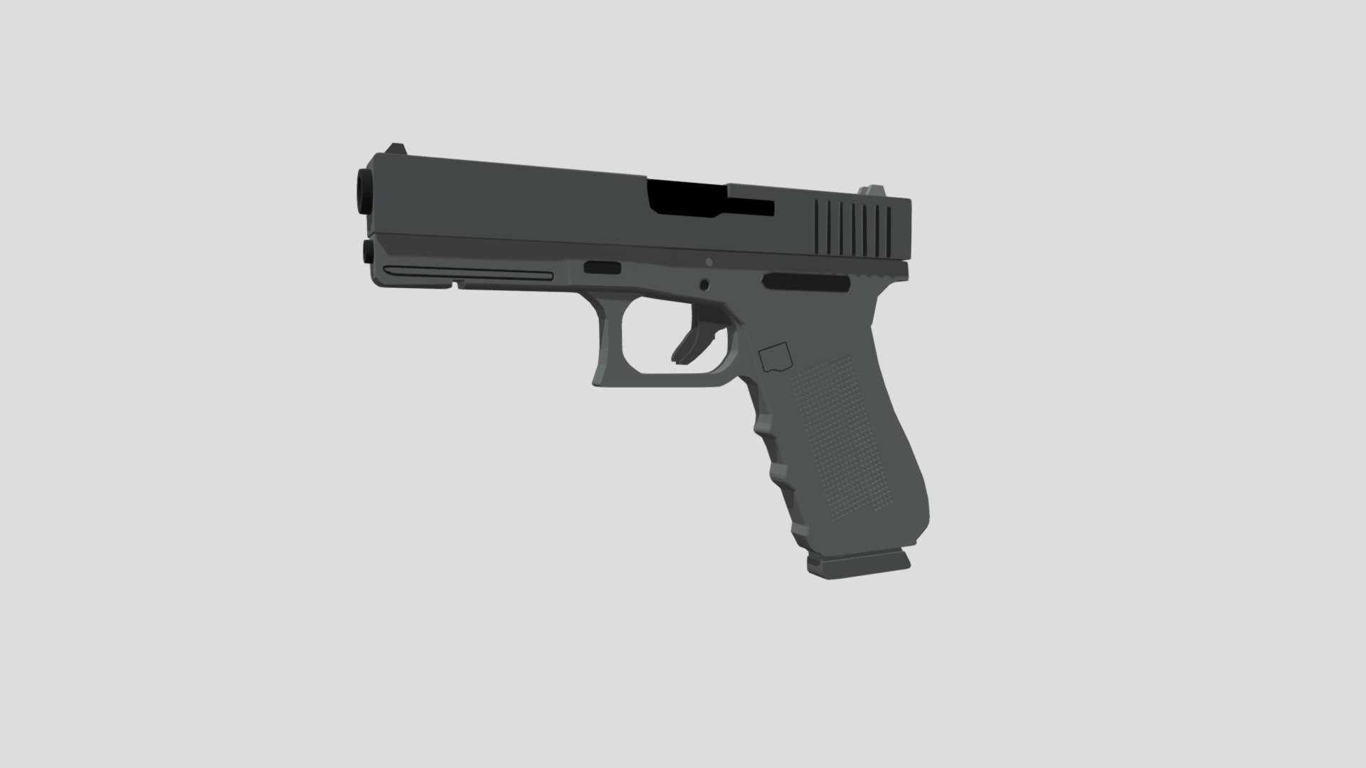 Stealth Pistol 17 - Download Free 3D model by Max (@maximpuzenko22 ...