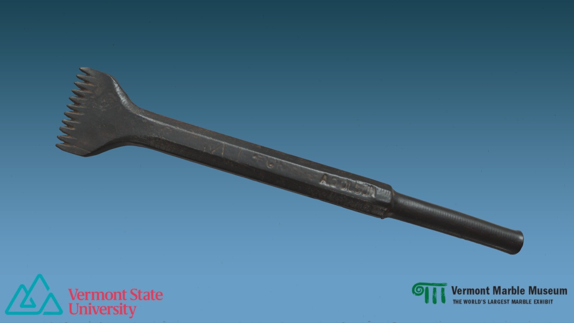 "La Gradina" Chisel, Vermont Marble Co. - Download Free 3D model by ...