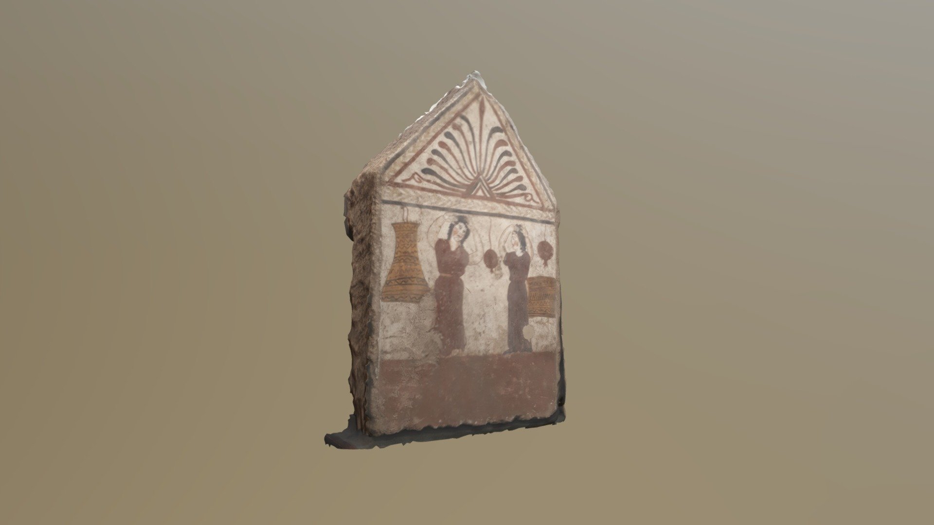 Lastra Decorata Tomba - 3D model by Liceo Scientifico Statale “Leonardo ...