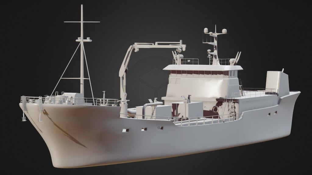 Well-boat - 3D model by Luis Santander (@luissantander) [b7c386c ...