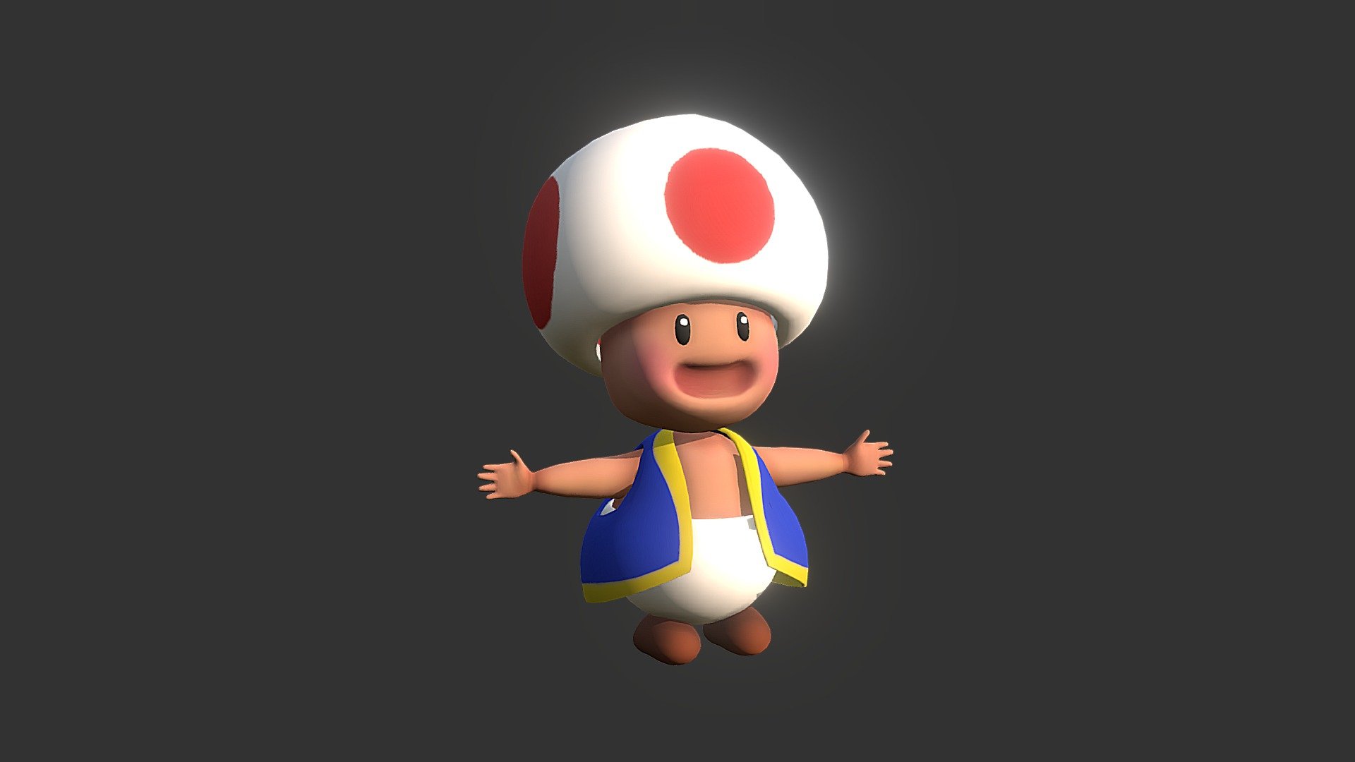 Toad_exportSK - 3D model by dianarodriguez14 [b7c4b7c] - Sketchfab