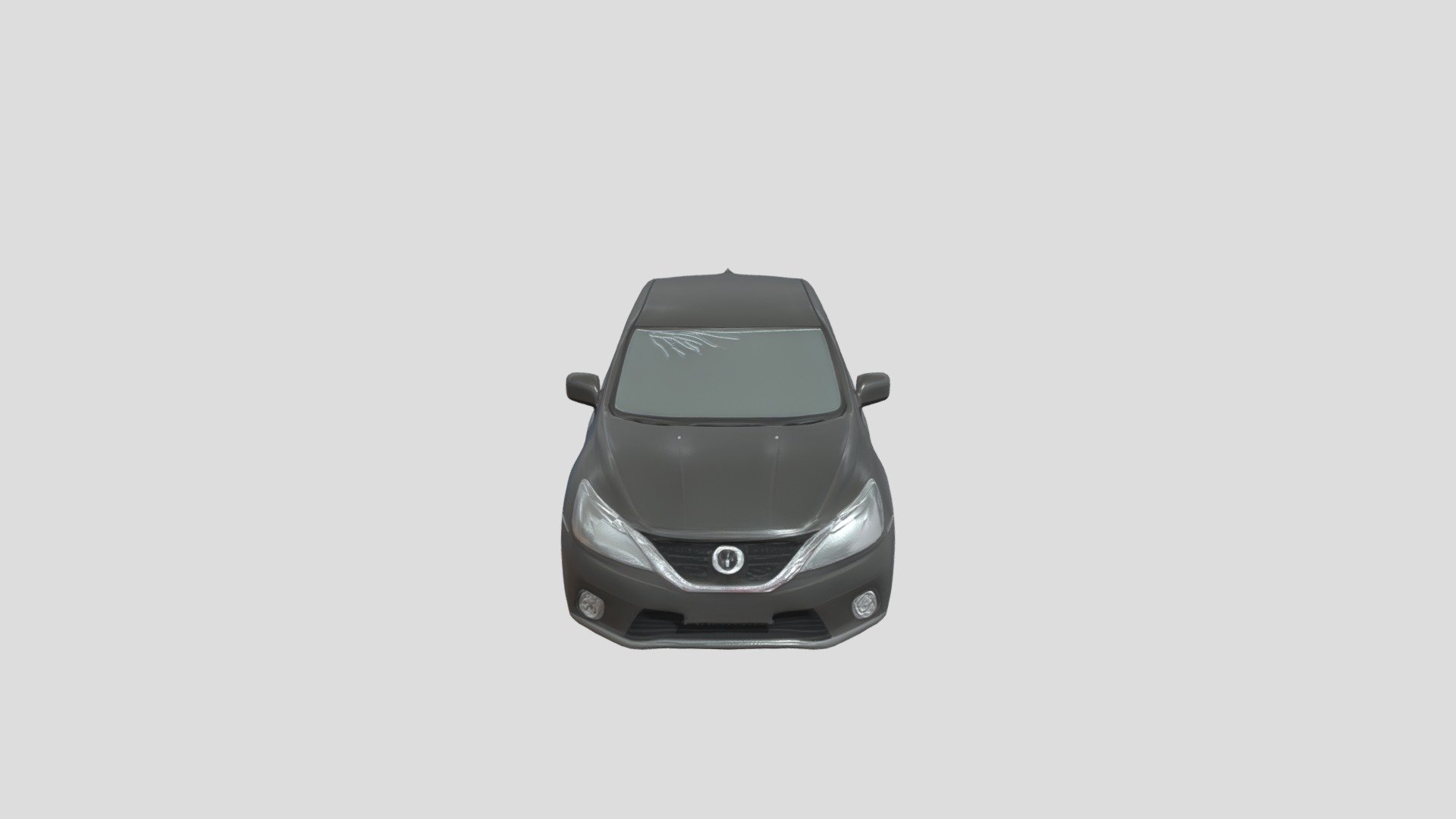 black sedan car - 3D model by bing_an [b7c5d4c] - Sketchfab