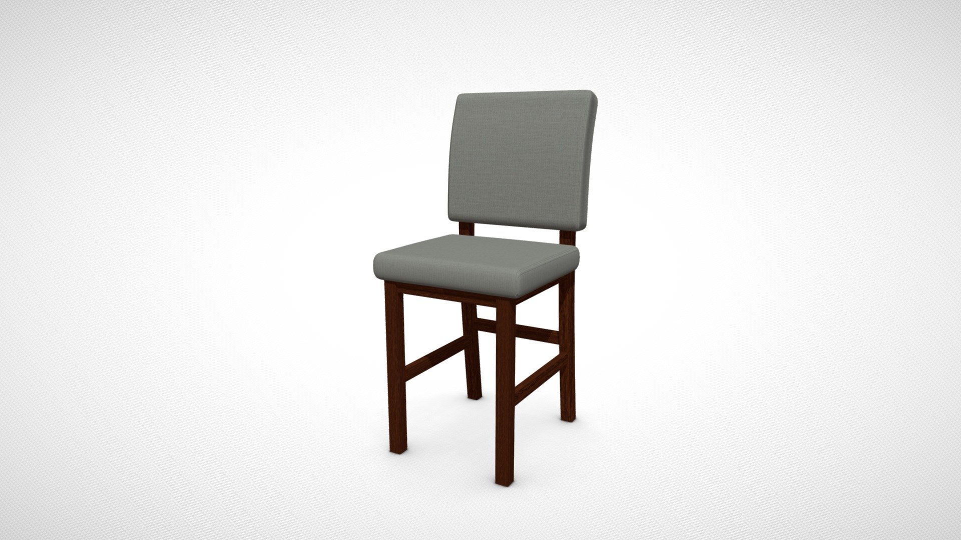 Fabric chair - 3D model by BlendWheatley [b7c9924] - Sketchfab