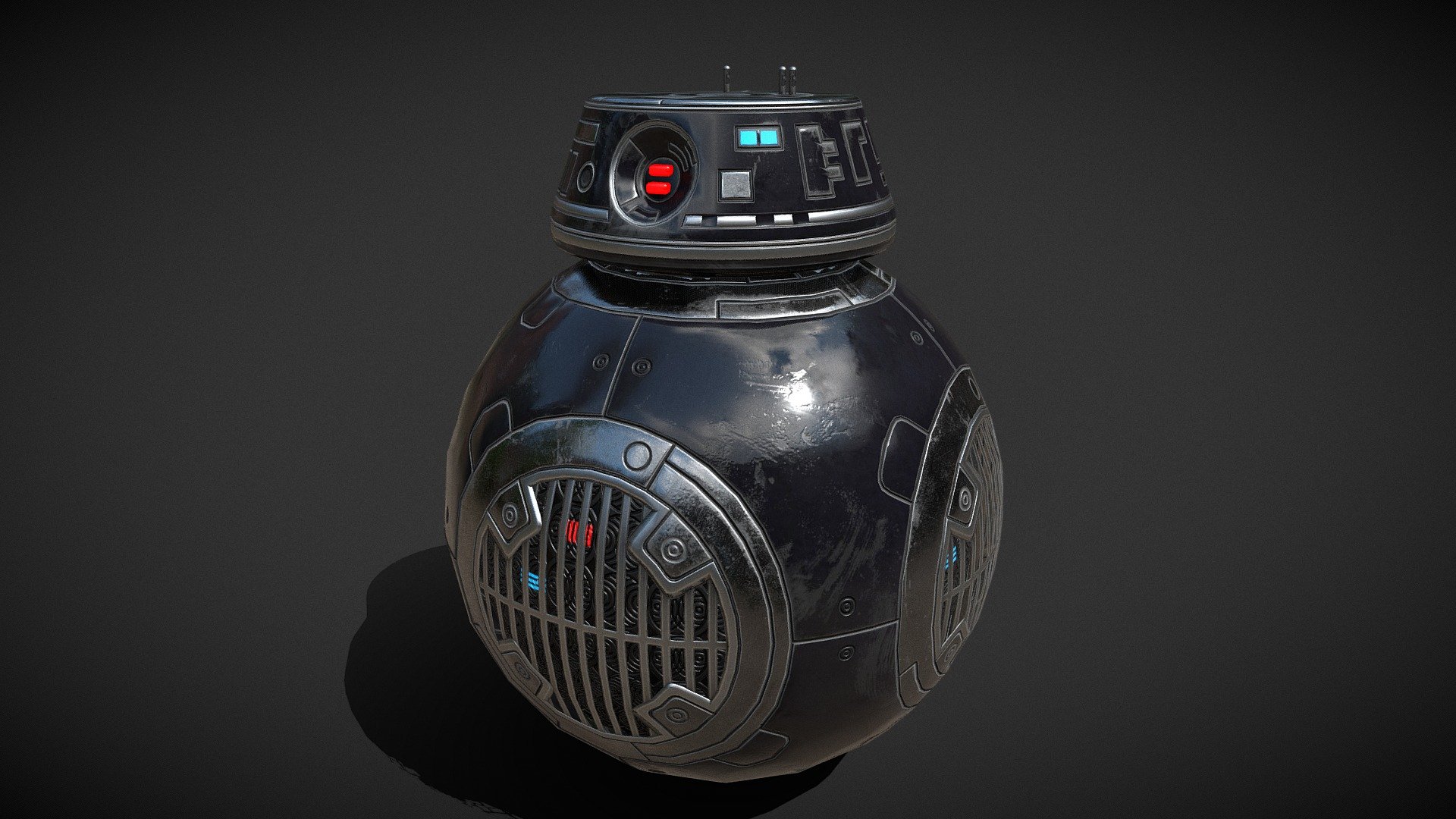 BB-9E - Download Free 3D model by Fortis [b7c9cde] - Sketchfab