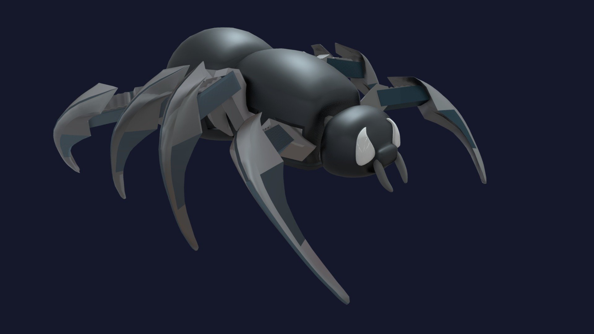 animated spider - 3D model by sam (@pigeons) [b7cbf19] - Sketchfab