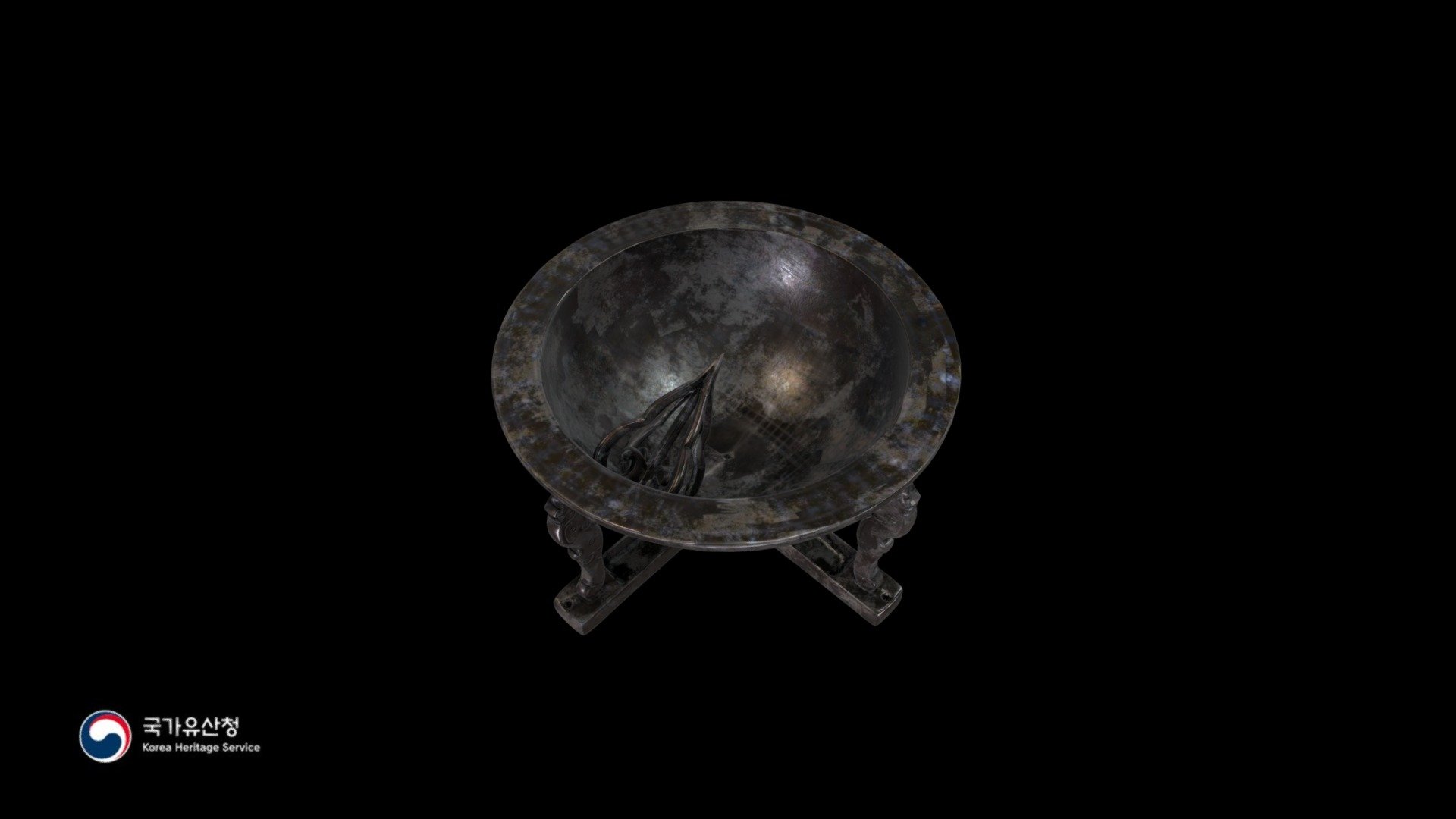 Hemispherical Sundial - Download Free 3D model by KOREA HERITAGE ...