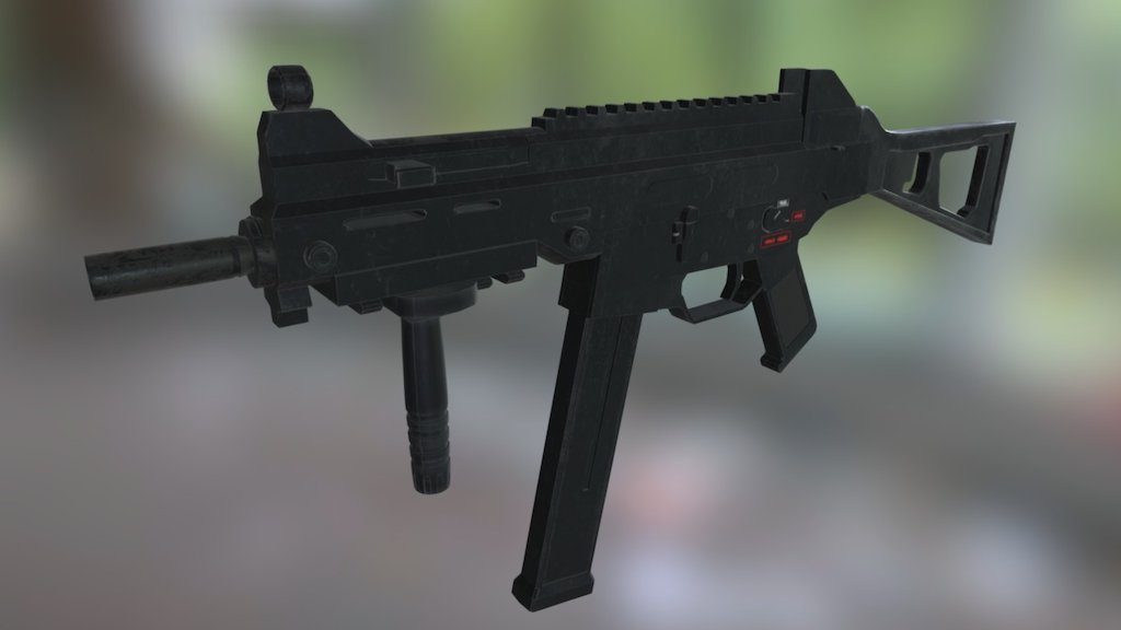 UMP-45 - 3D model by Runkli [b7cd596] - Sketchfab