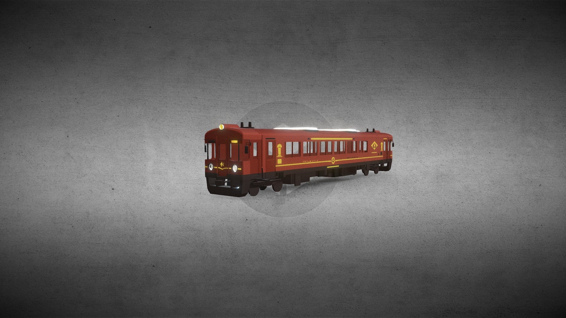 Tango Aka Matsu Model Train - Fusion 360 - 3D model by SWC DT Makers ...