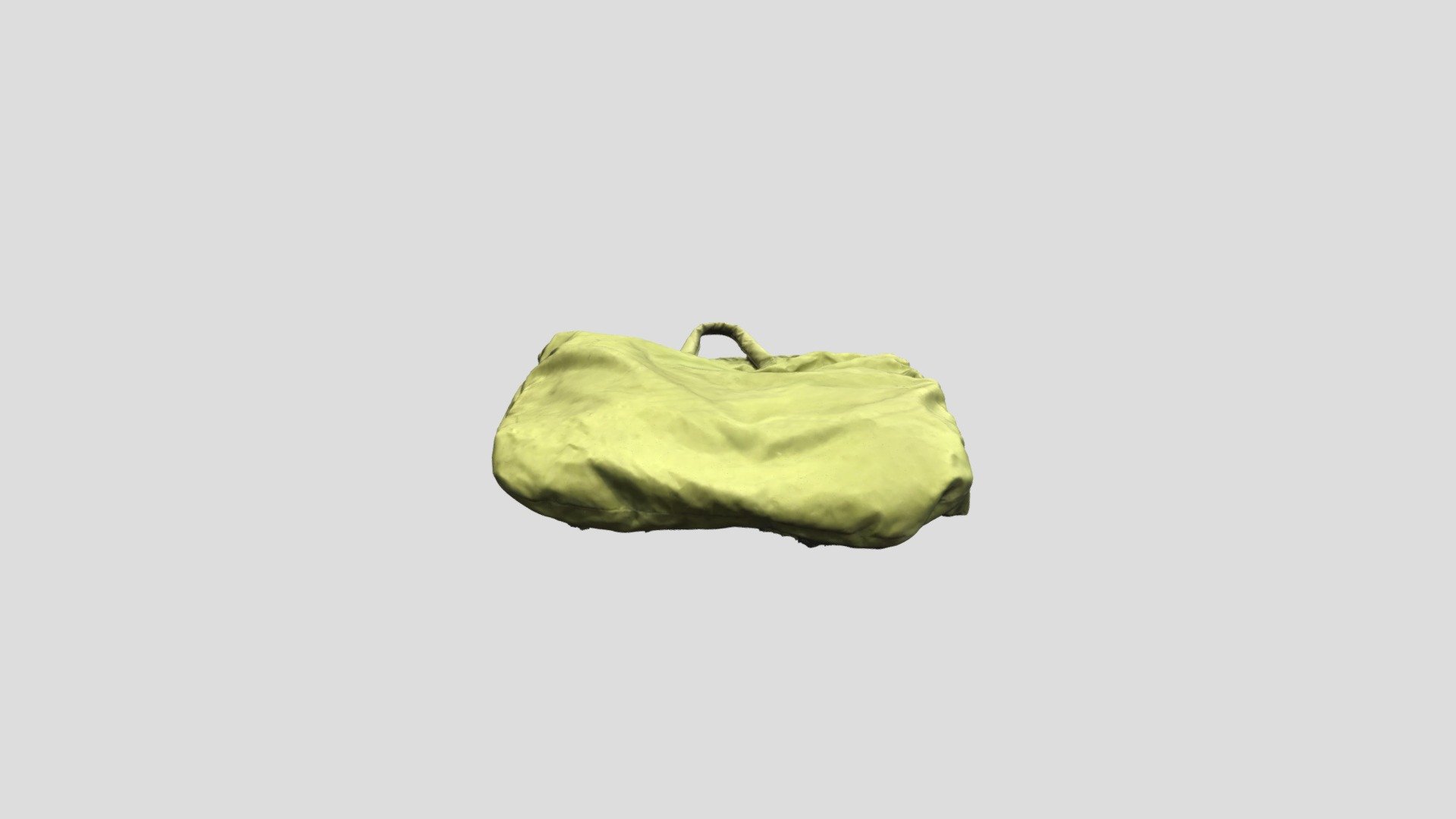 Green Bag - Download Free 3D model by The Center for Digital Humanities ...