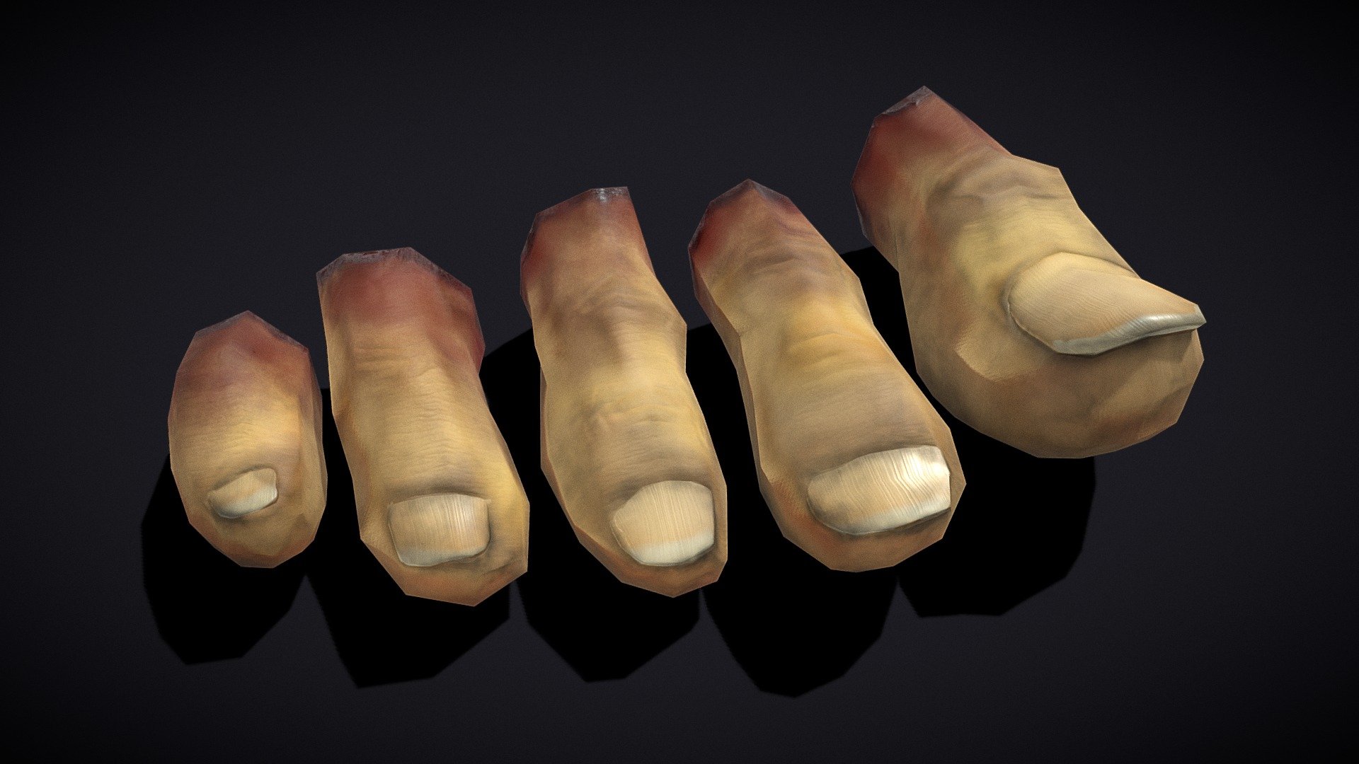 Severed Toes Set - Buy Royalty Free 3D model by GetDeadEntertainment ...