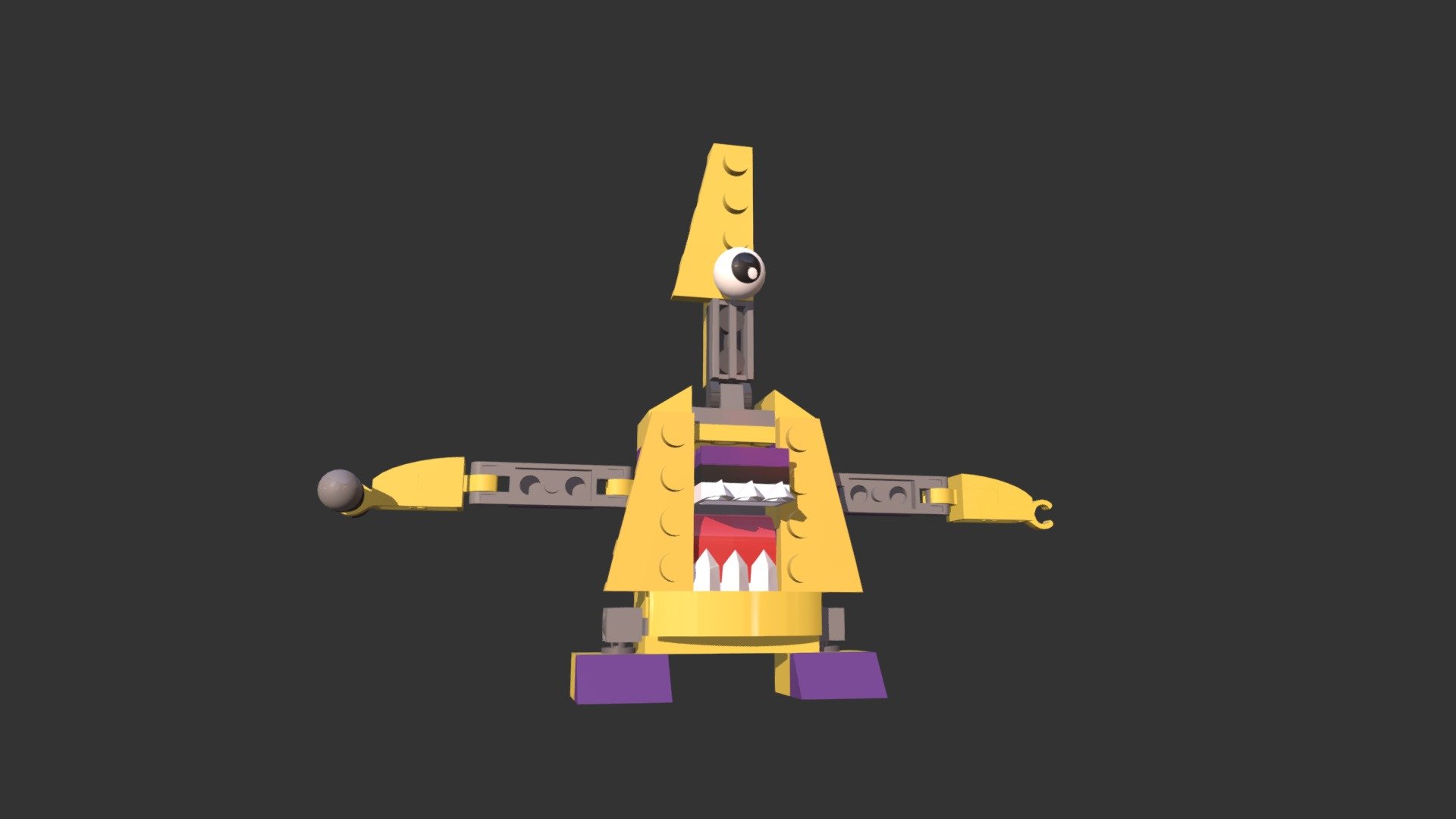 Mixel Jamzy - 3D model by Mabou (@mariane.boutbien94) [b7d0bfc] - Sketchfab