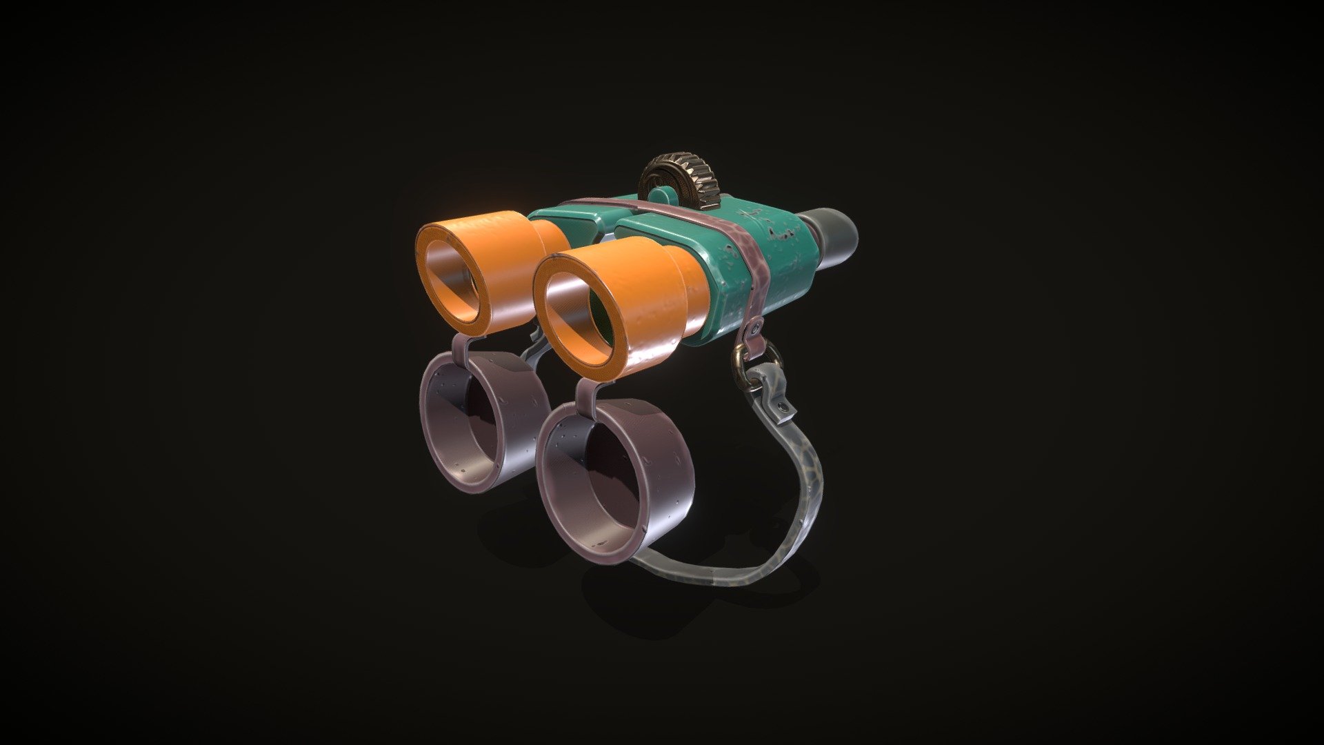 Binoculars gameasset - 3D model by dedkanikita [b7d13c8] - Sketchfab