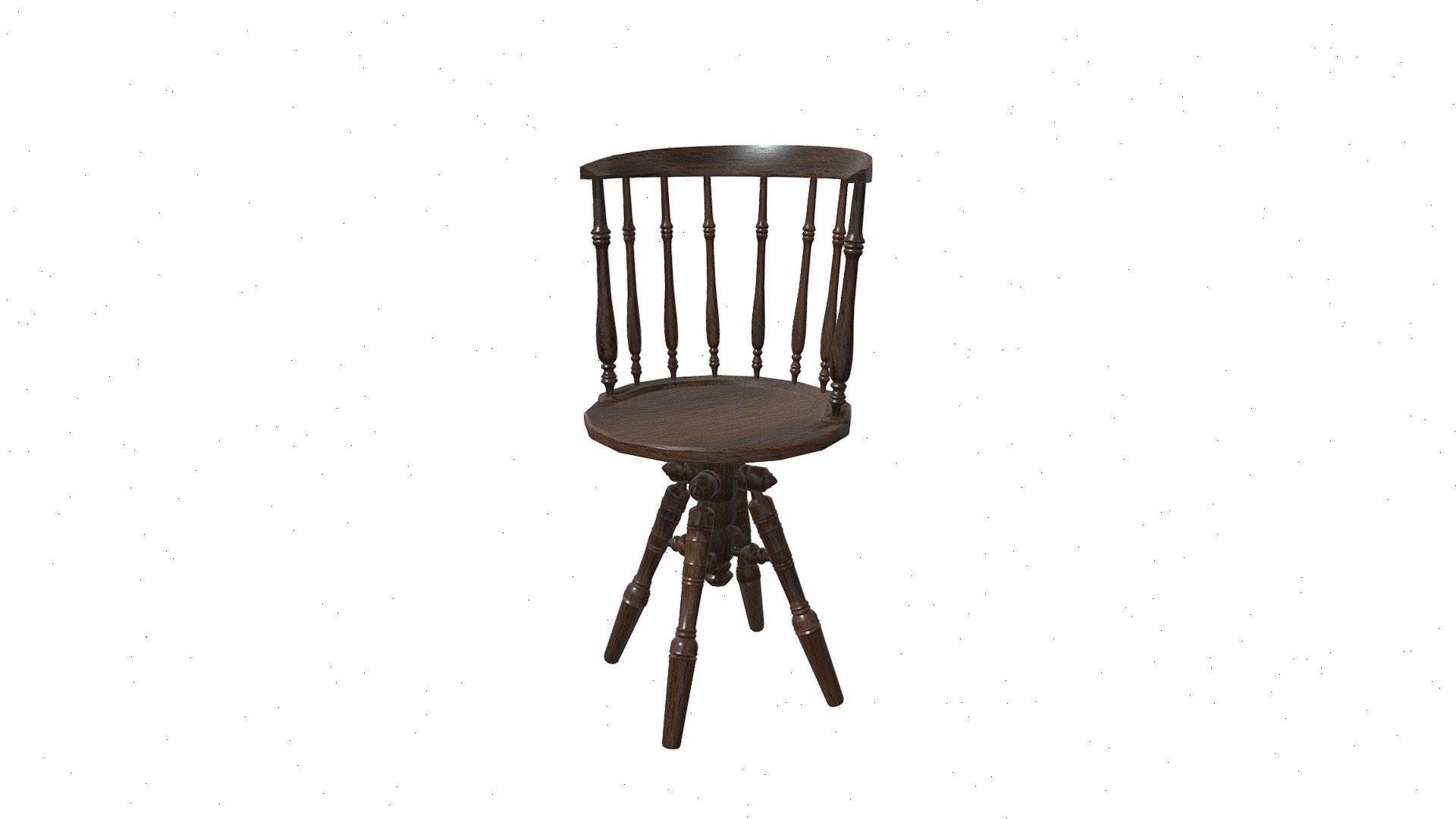 Furniture Asset - Piano Stool - 3D model by Digital History / Historia ...