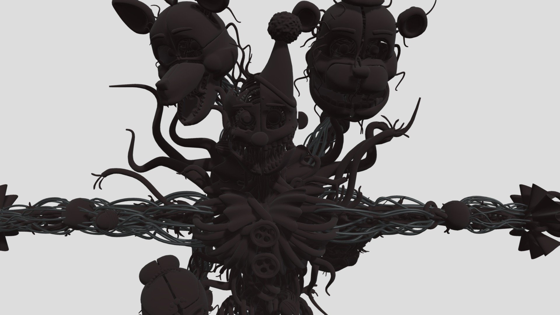 Carnival Hunter Ennard By Bunzai - Download Free 3D model by Broken ...