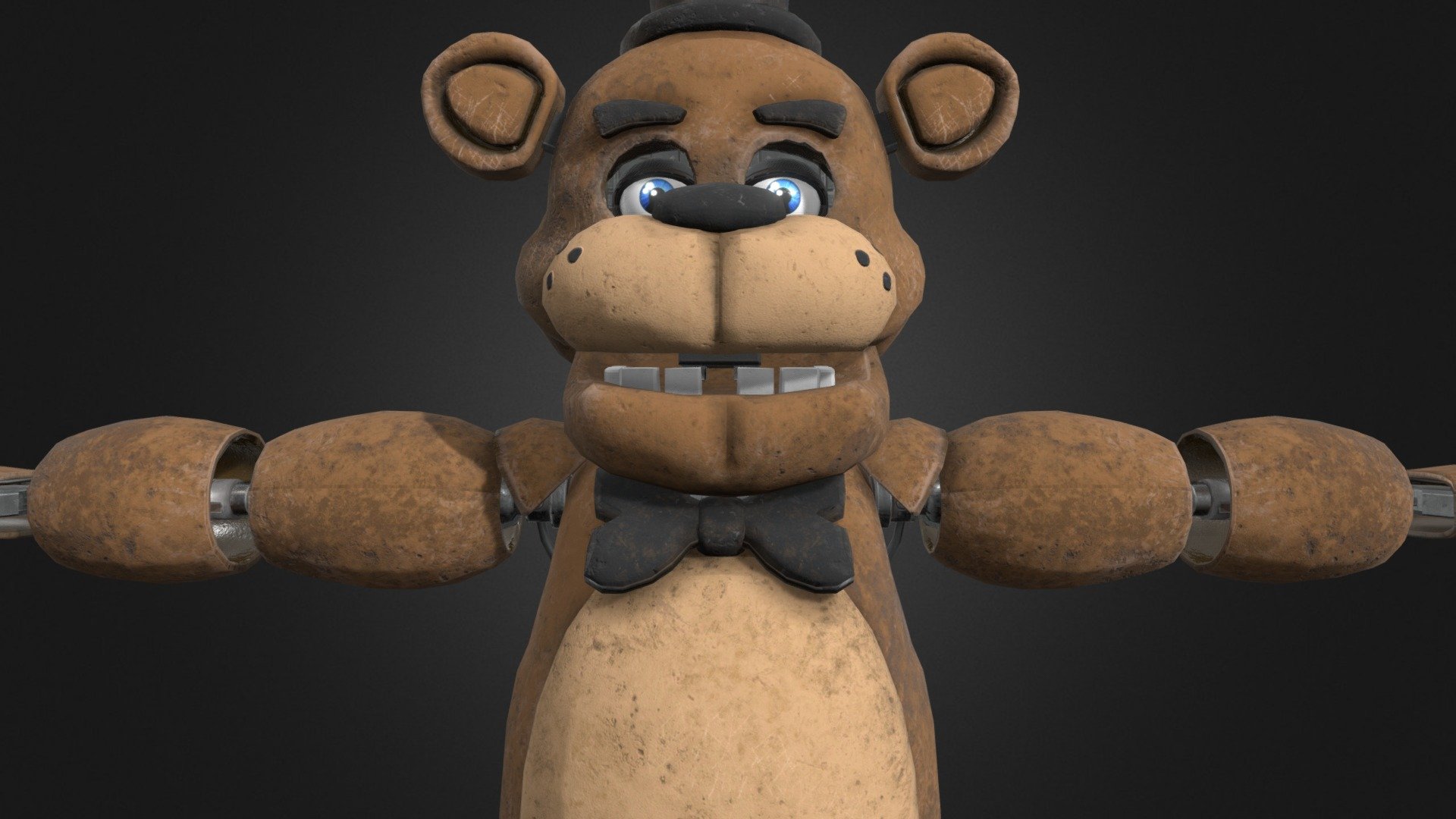 Freddy Fazbear (FNaF HW) - Download Free 3D model by Captain Allen ...