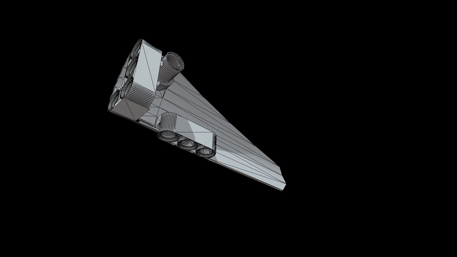 Panel Fairing # 6 Long Smooth B - Download Free 3D model by ...