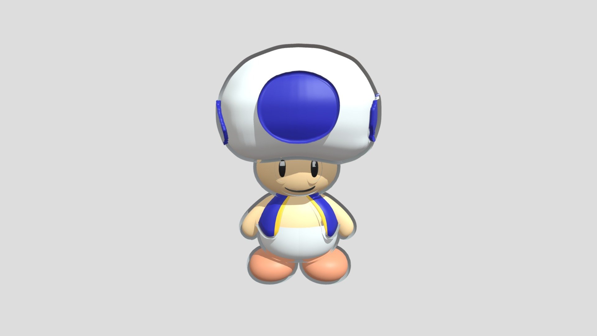 Toad, Mario Bros games - Download Free 3D model by LightRush3d [b7d9566 ...