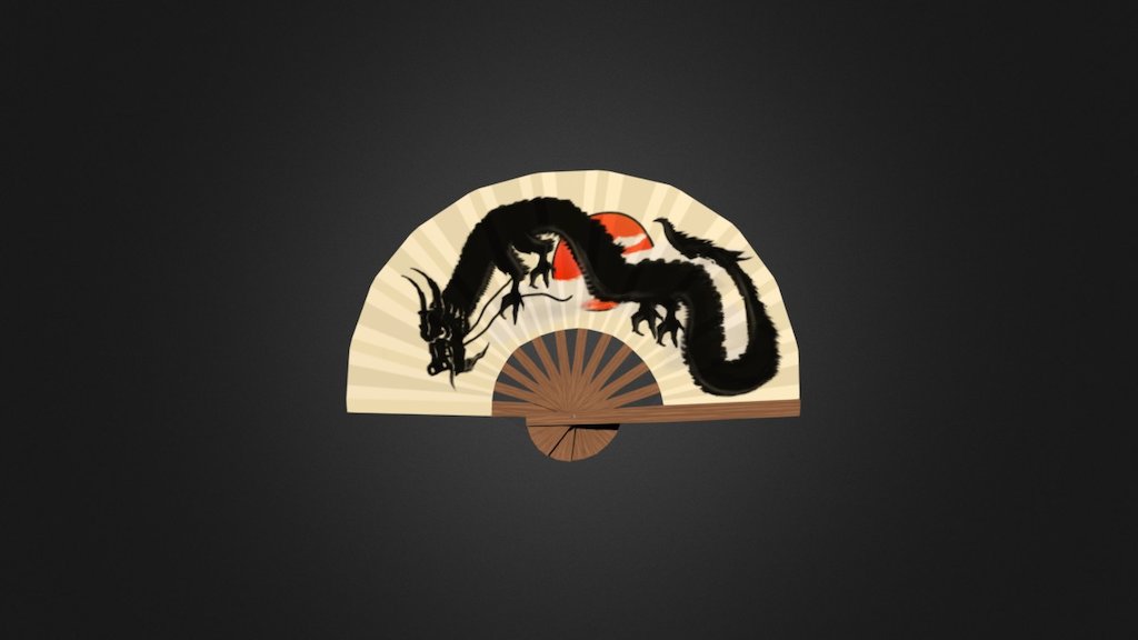 Dragon Fan - 3D model by Jess (@rokside) [b7daf04] - Sketchfab