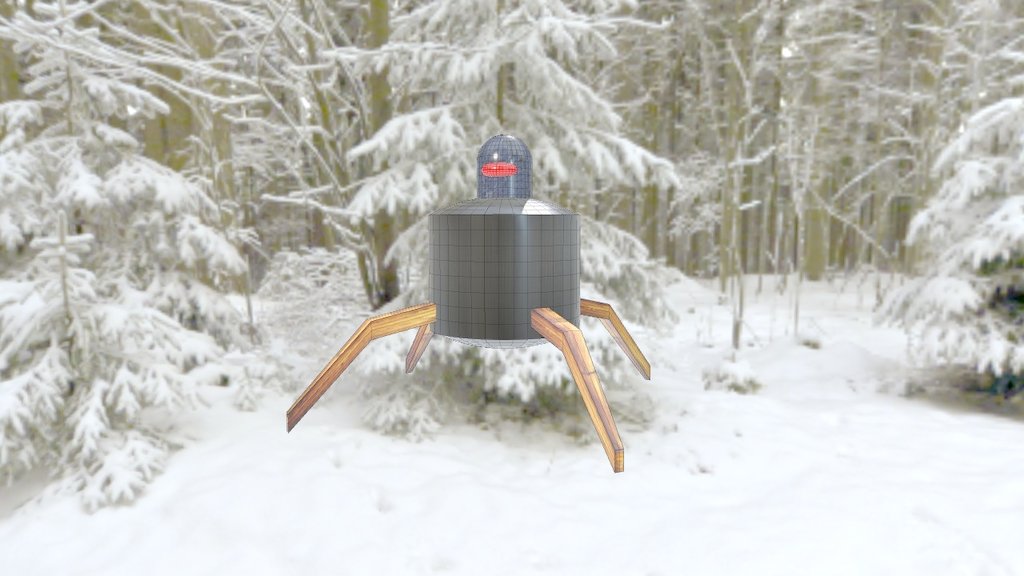 CYCLOPS ROBOT - 3D model by danielbc [b7dc9ad] - Sketchfab
