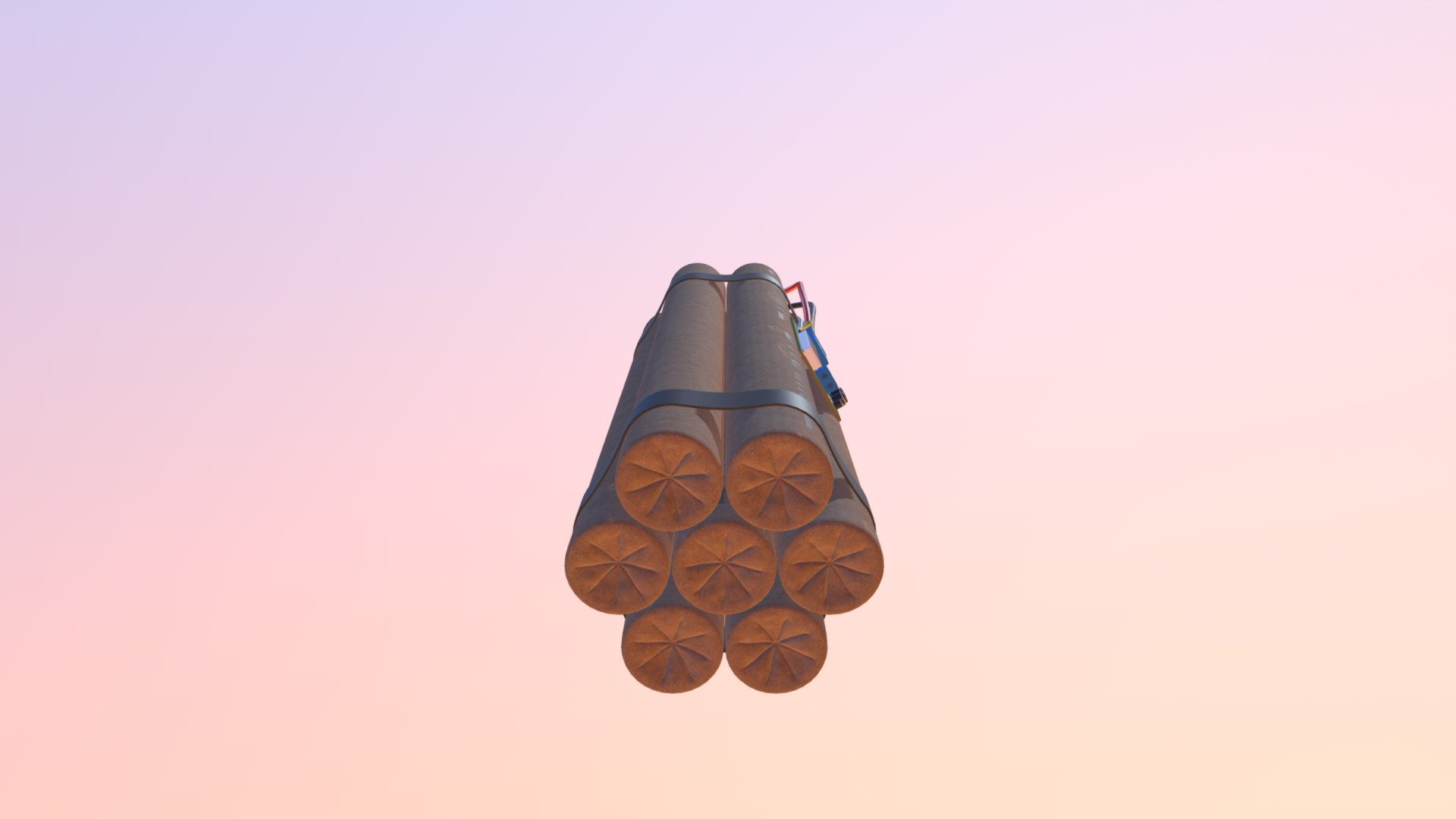 Dynamite - 3D model by Michael Jenkins (@Dr_Jenks) [b7de0ac] - Sketchfab