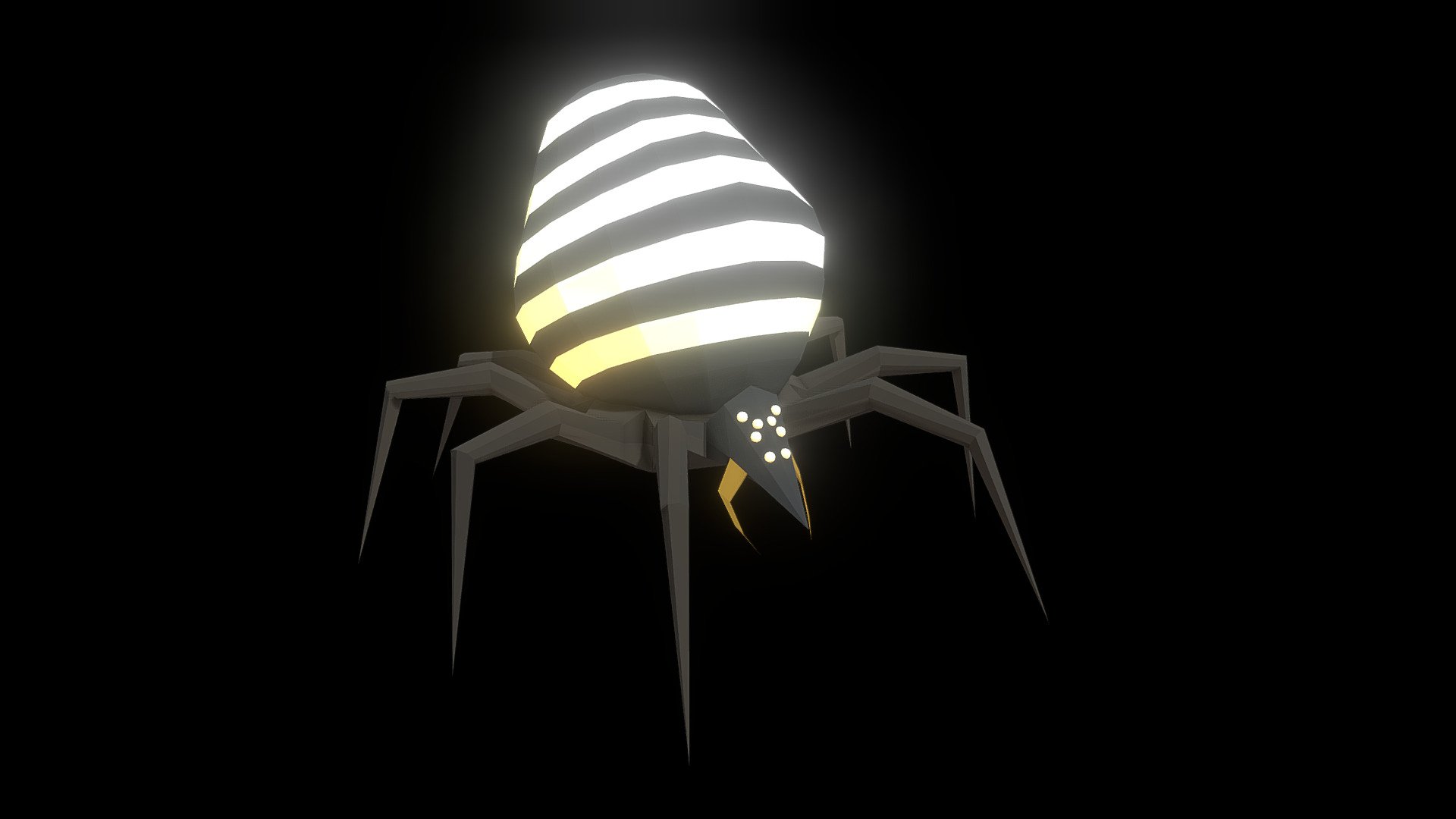 Enemy Low Poly Tick - 3D model by Frostt (@mohit.verma) [b7e00de ...